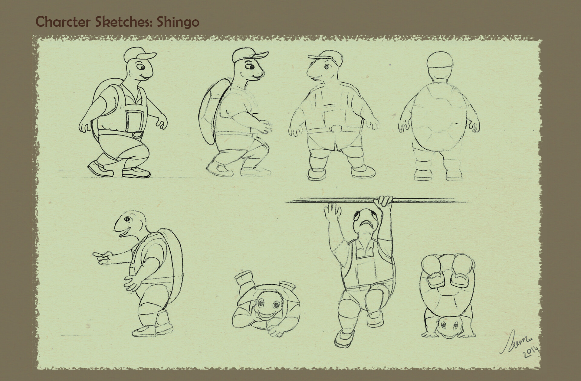 ArtStation - Character Sketches of Shingo