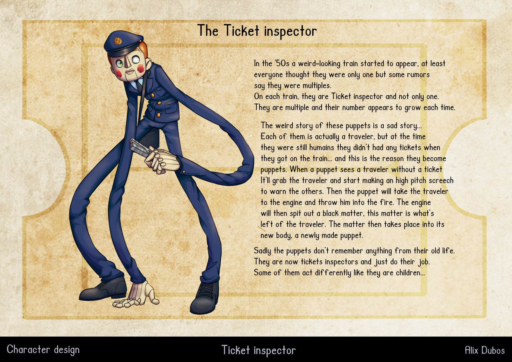 ArtStation - The ticket inspector