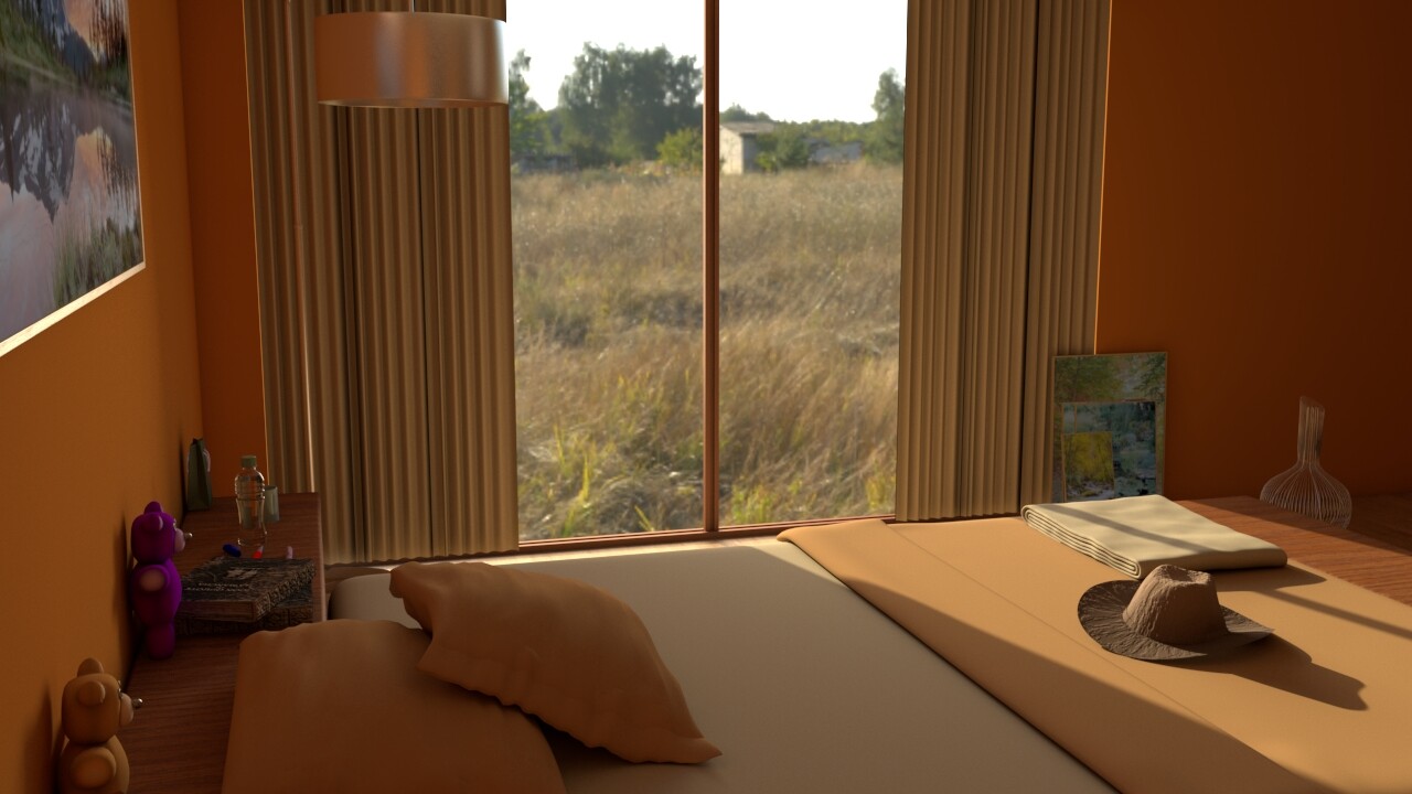 ArtStation - Interior day lighting