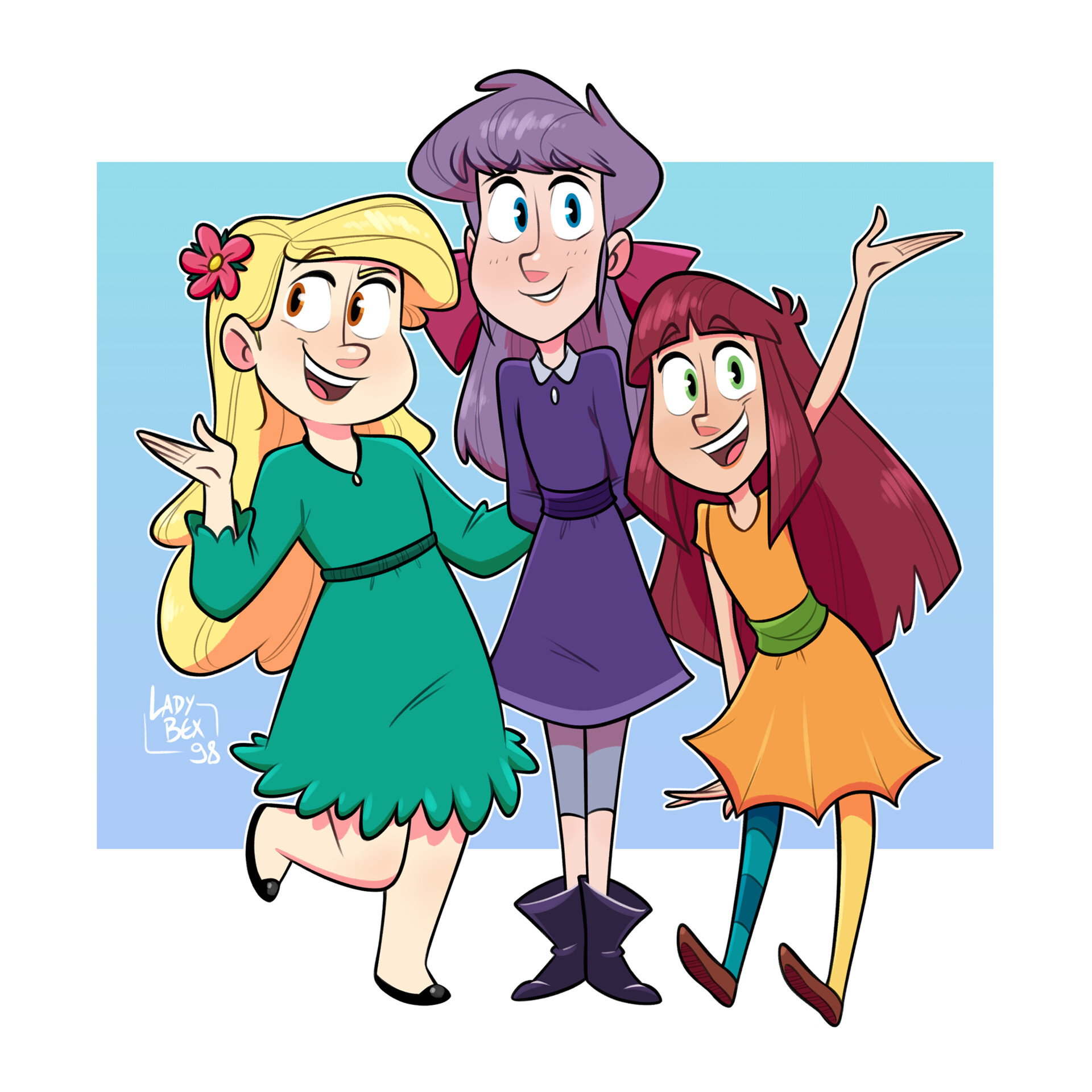 ArtStation - A Trio of Witches