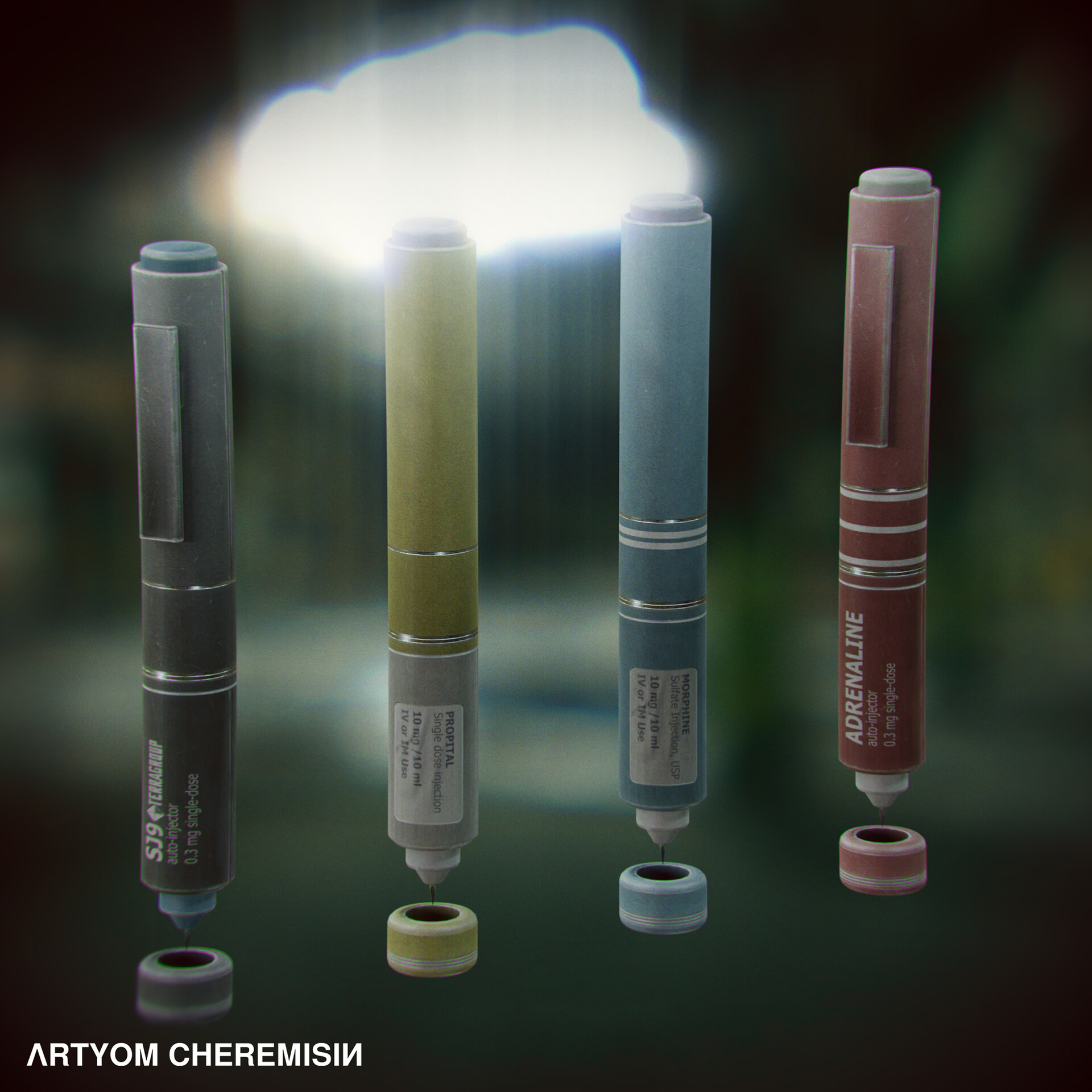 morphine auto injector dose