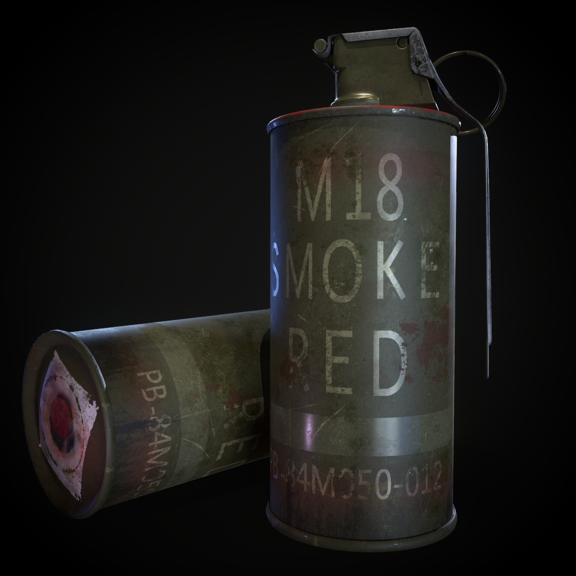 ArtStation - Smoke Grenade