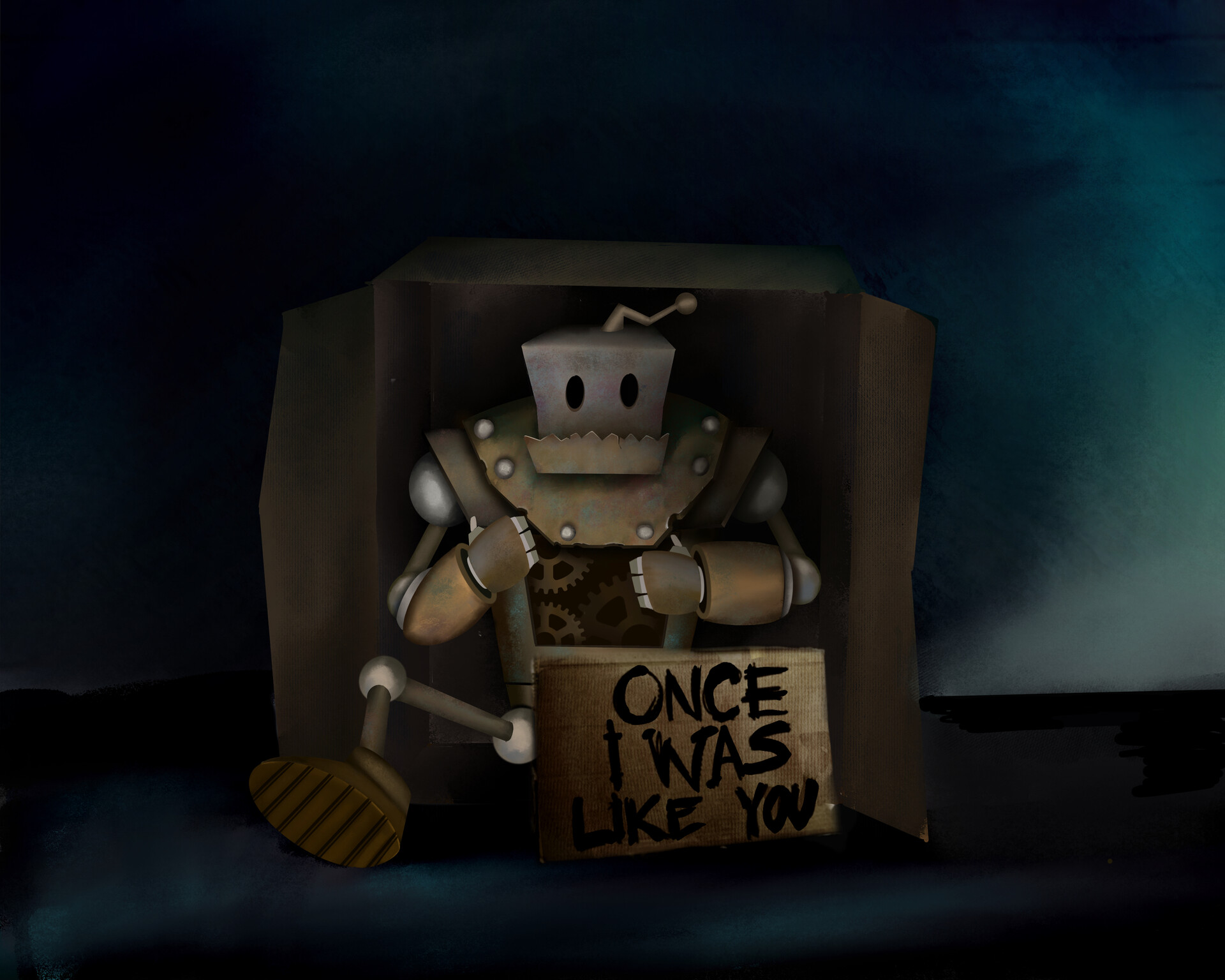 ArtStation - Lonely Robot