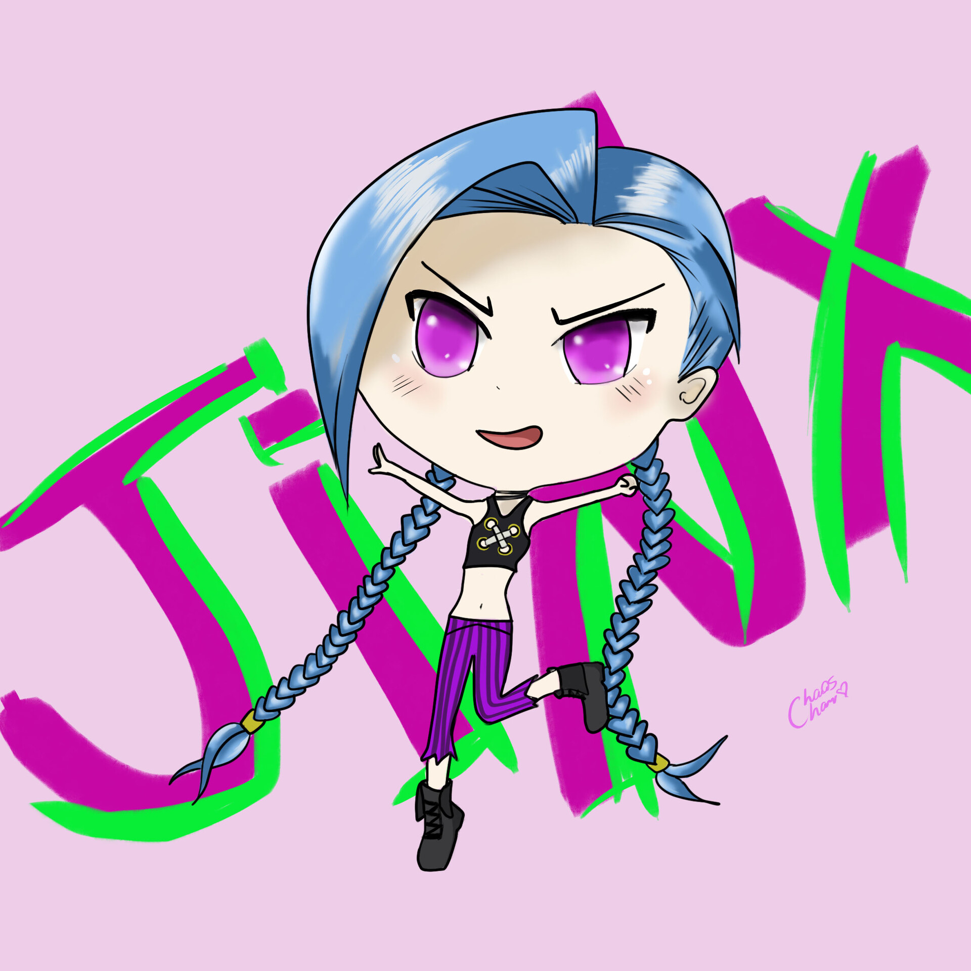 ArtStation - Chibi Jinx