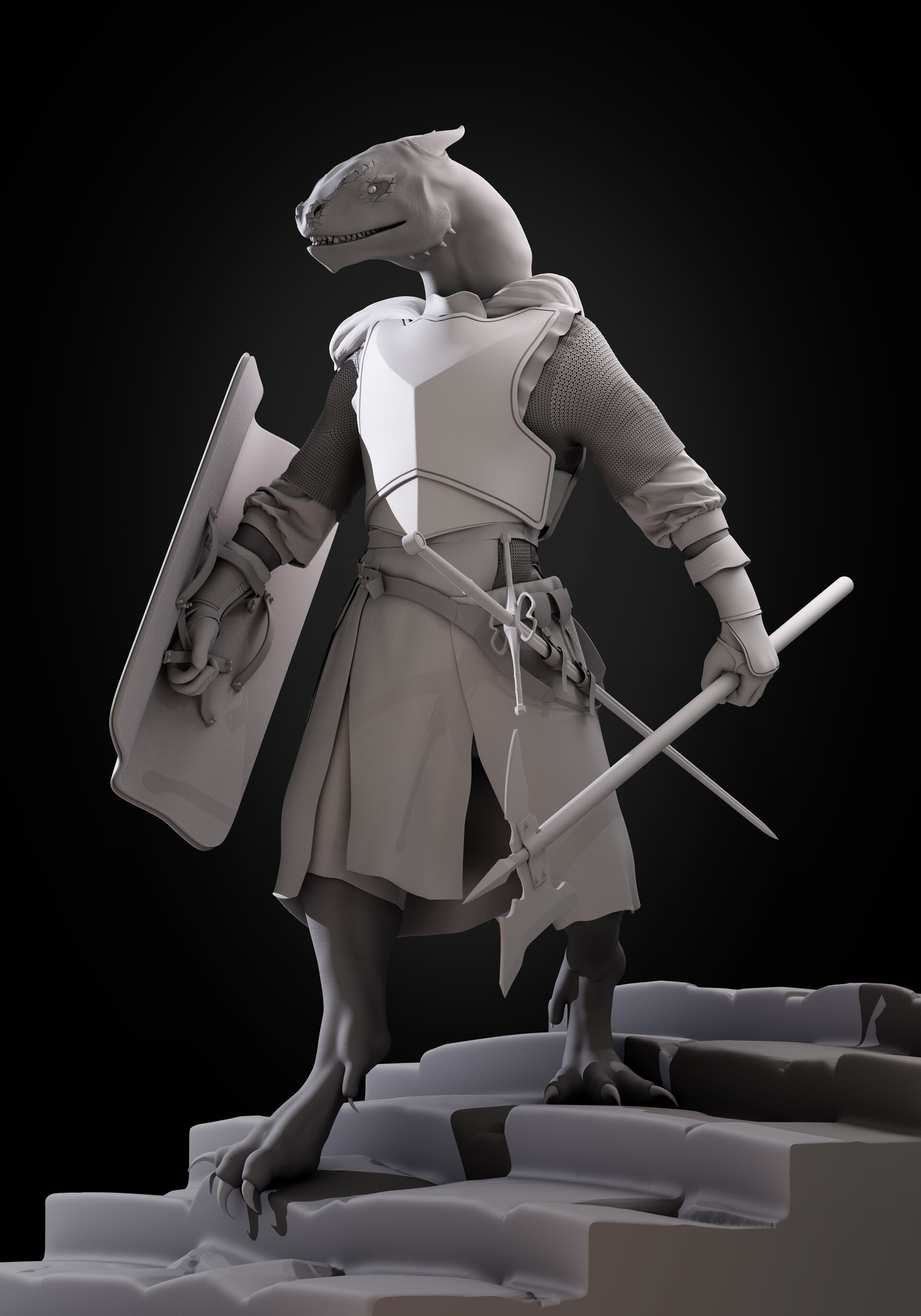 ArtStation - Nano, the dragonborn