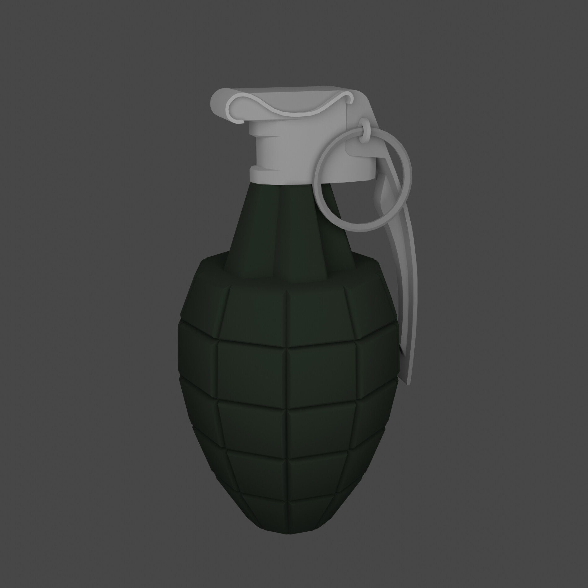ArtStation - Low / Mid-Poly Grenade