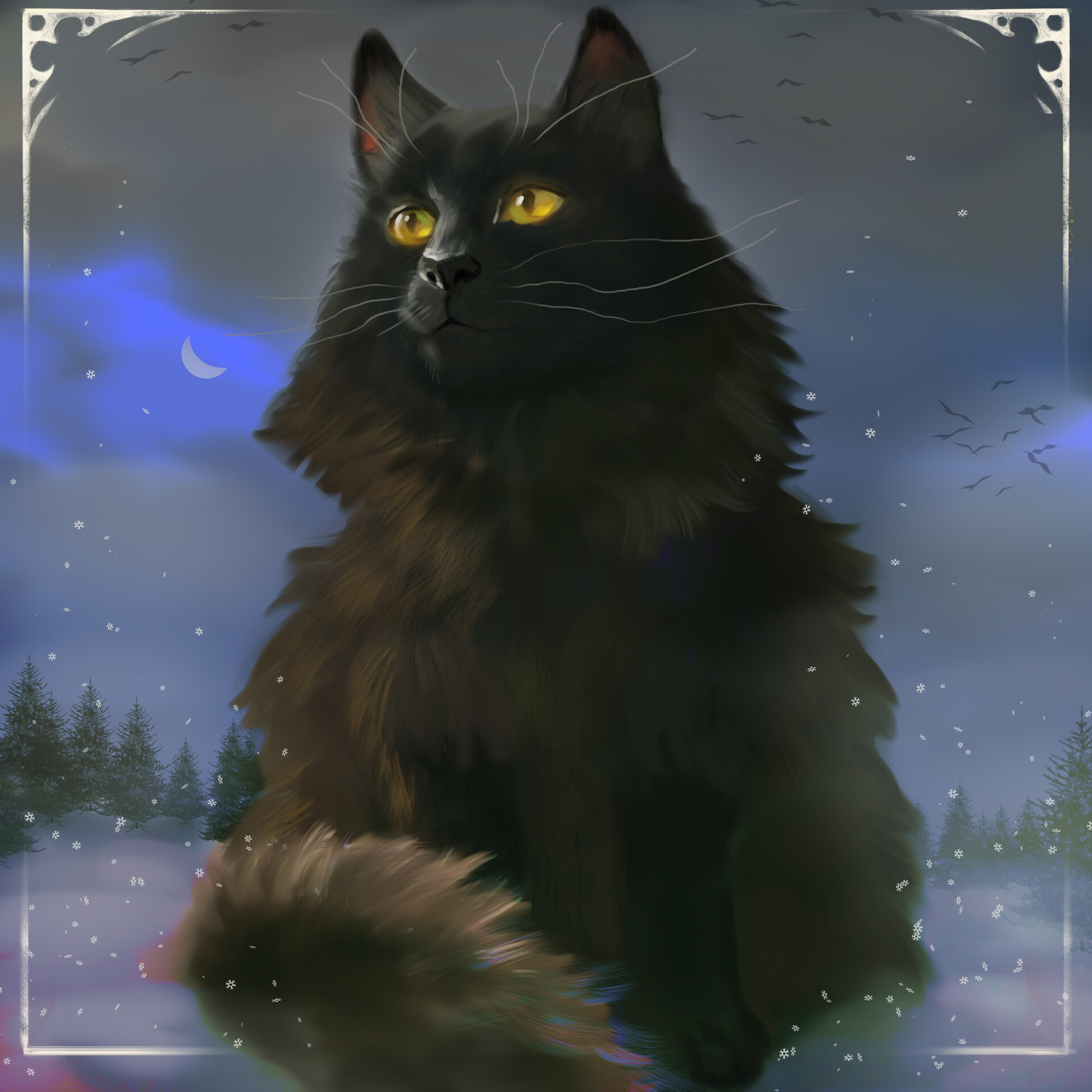 ArtStation - Yule cat