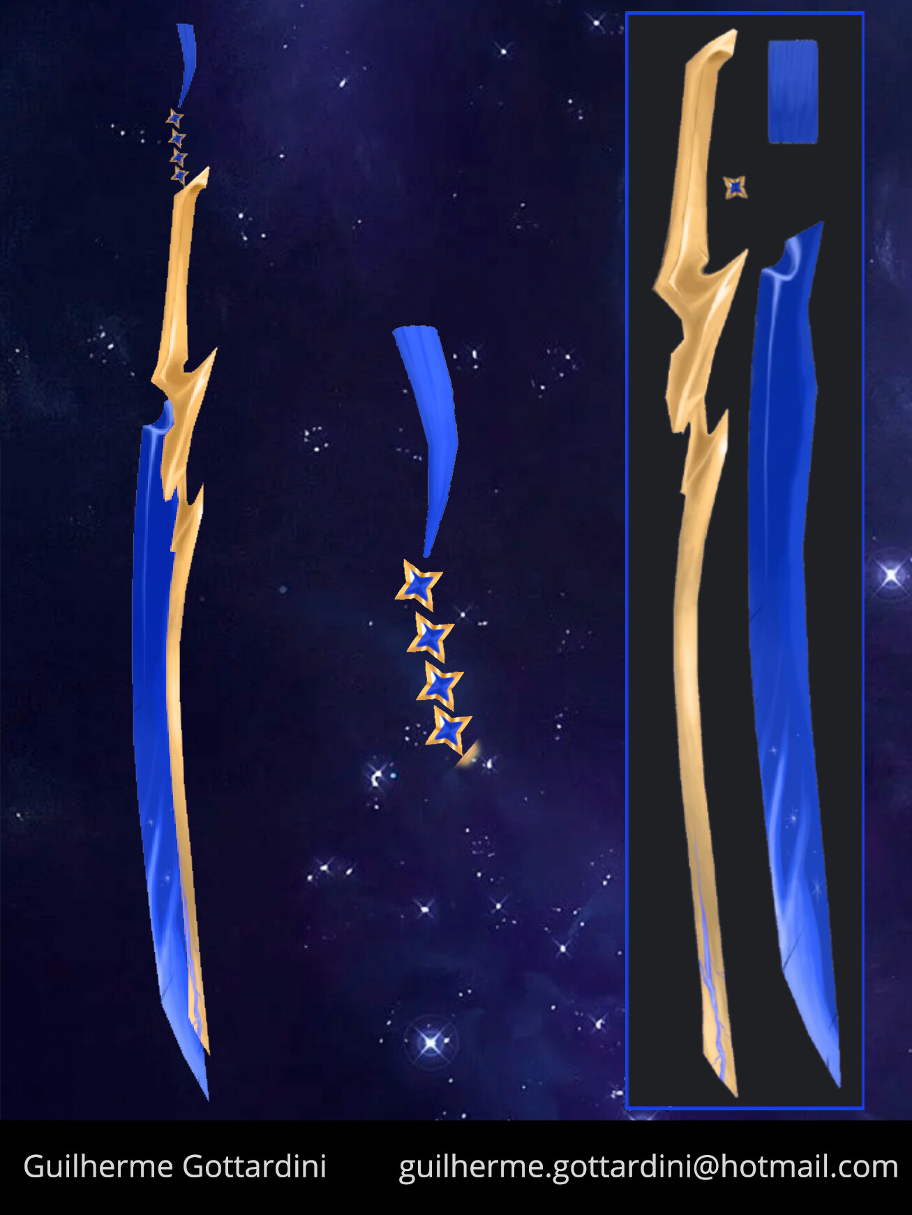 ArtStation - Yone Star Guardian Sword