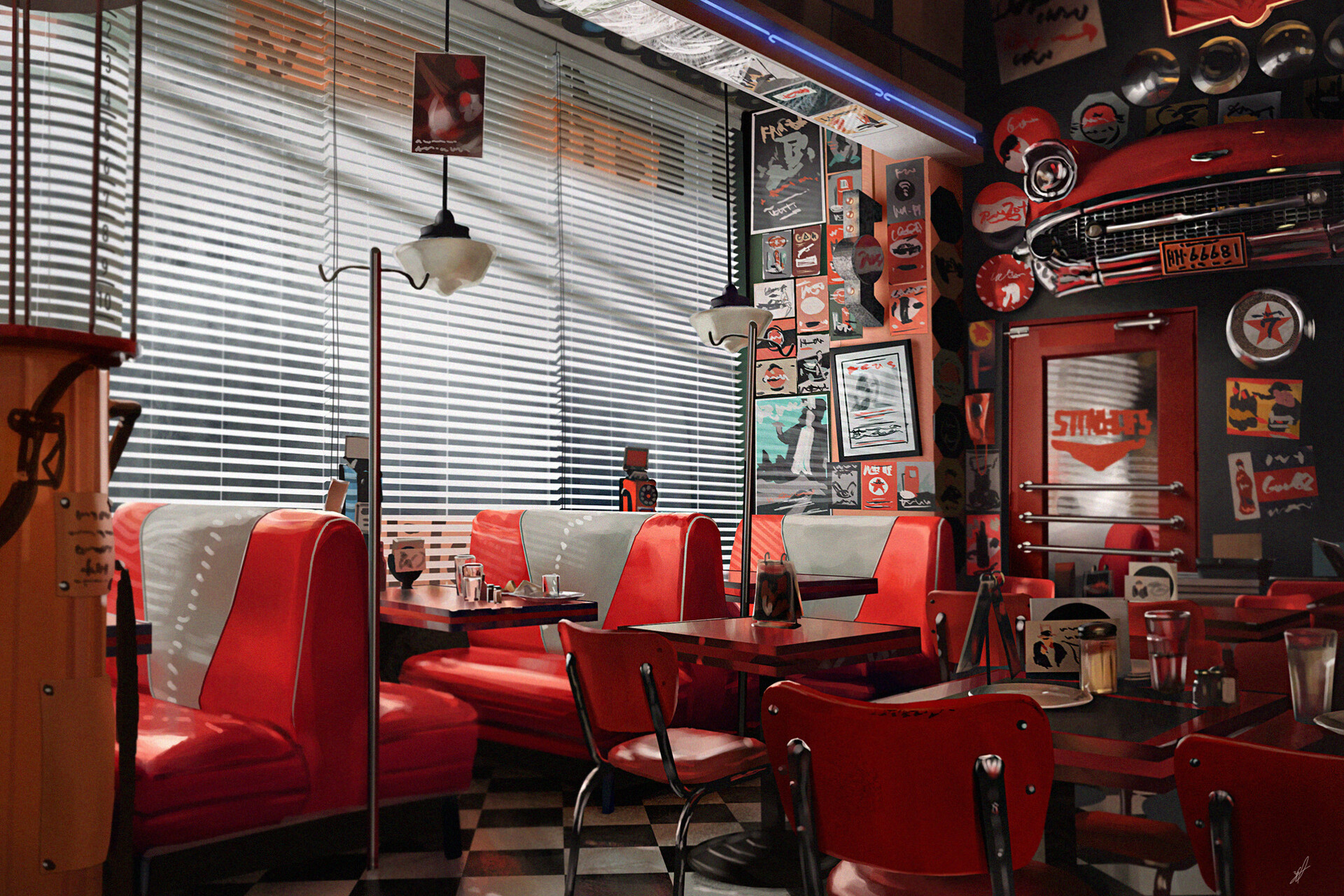 ArtStation - Diner