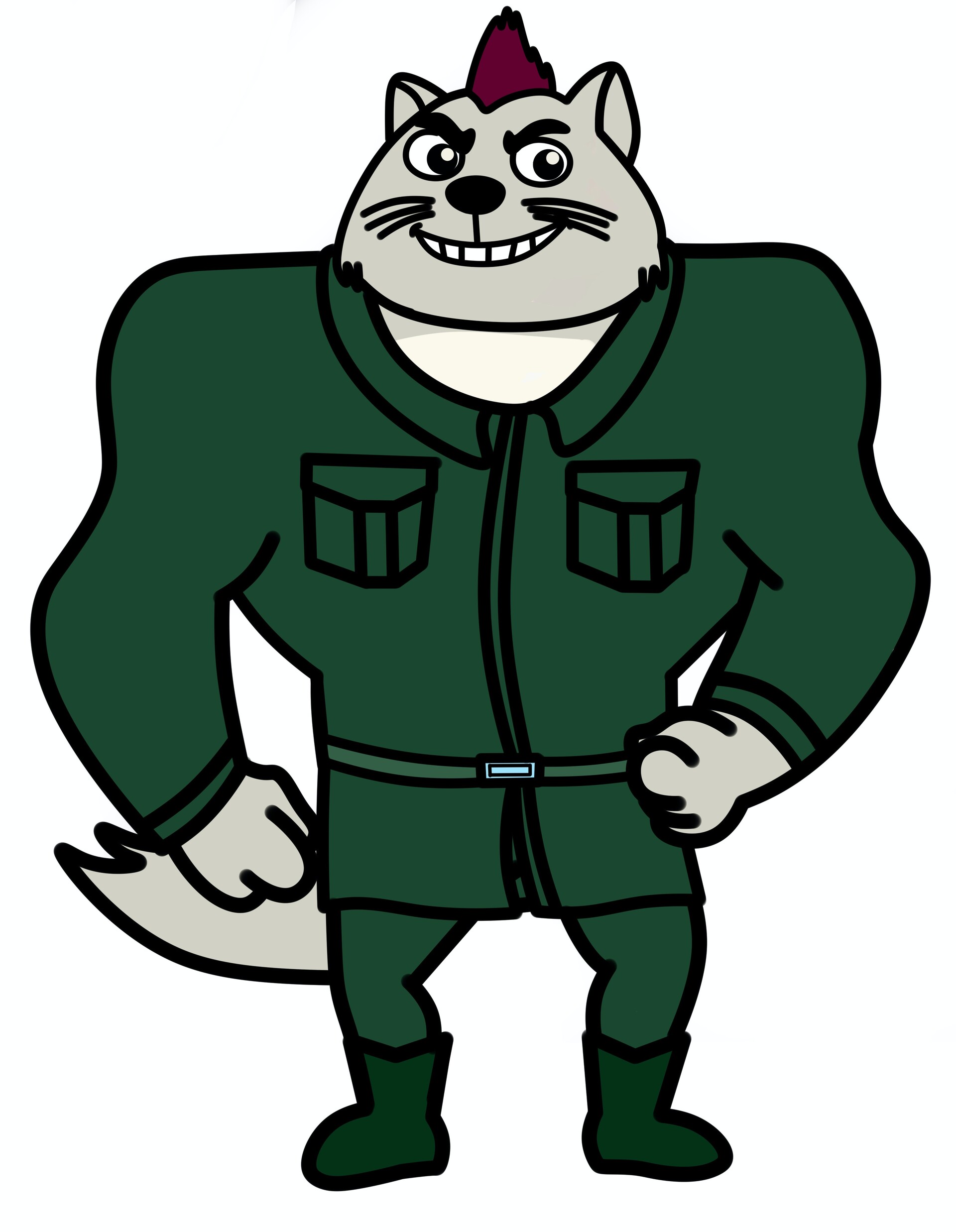 ArtStation - dog a tat the rat a tat stromy sunther rose soldier army ...