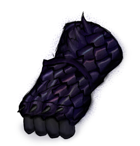 ArtStation - Tiamat Gloves - RPG Equipment