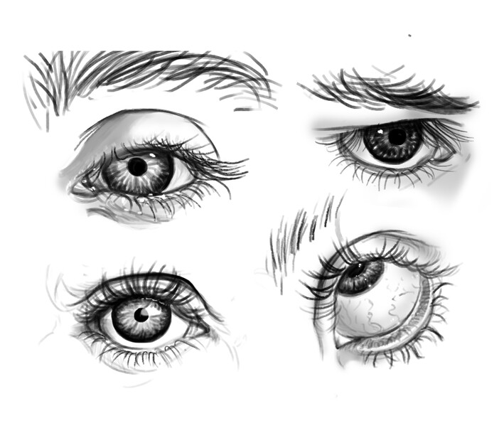 ArtStation - Realistic Eyes
