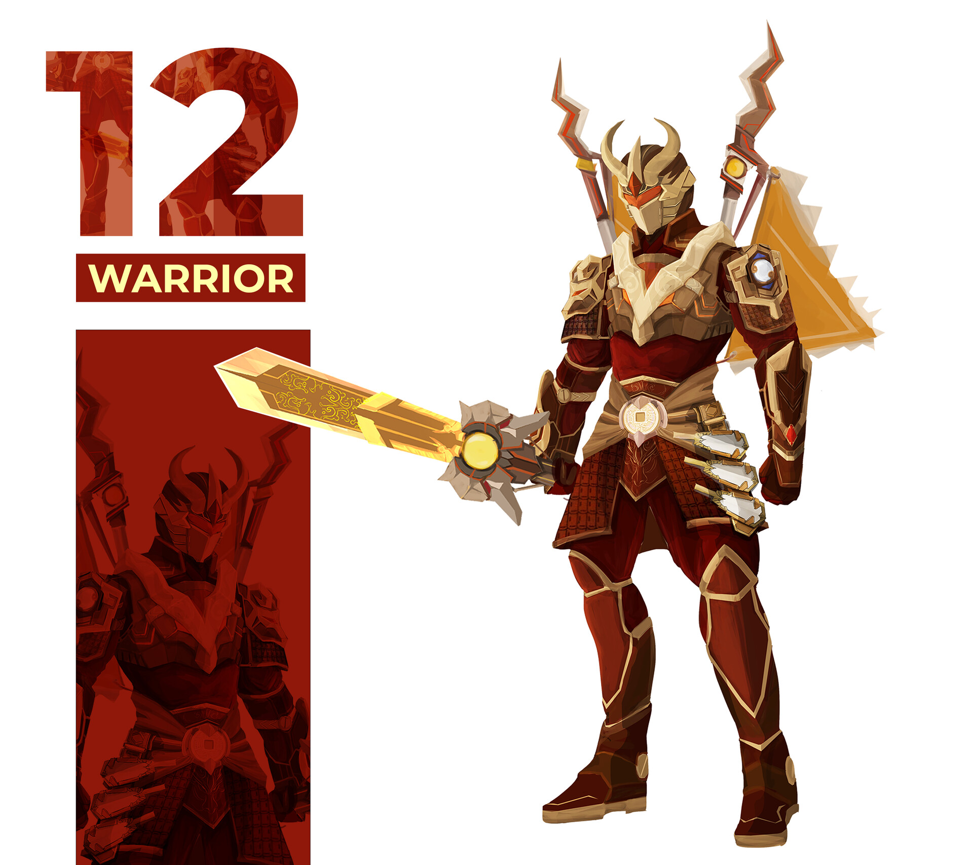 ArtStation - 12 Warrior