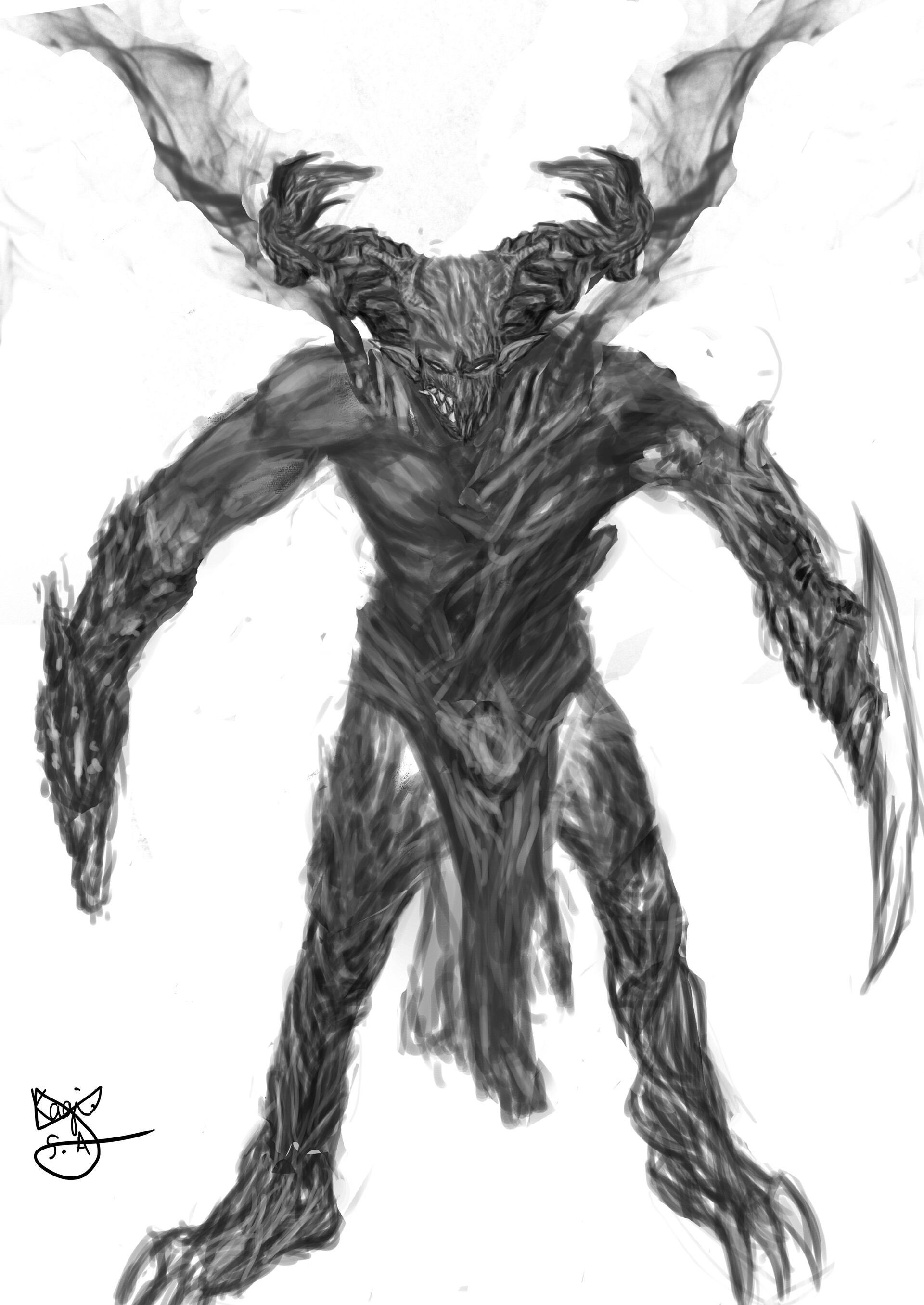 ArtStation - Demon of limbo