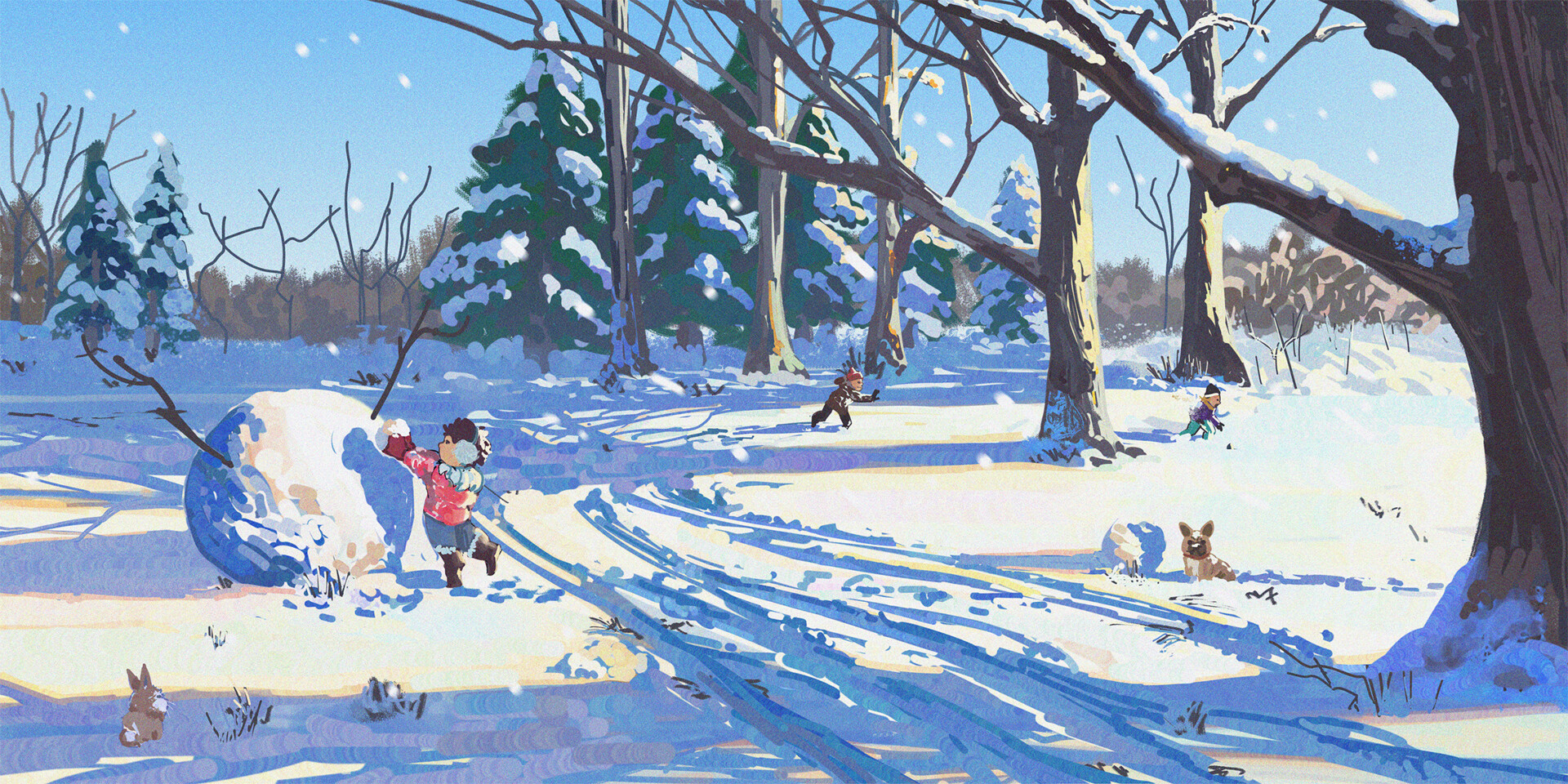 ArtStation - Let it snow