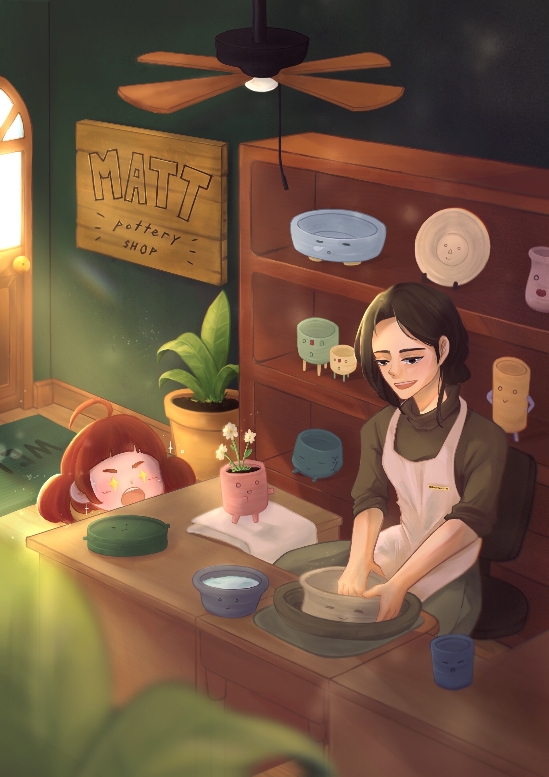 ArtStation - Matt's Pottery Shop