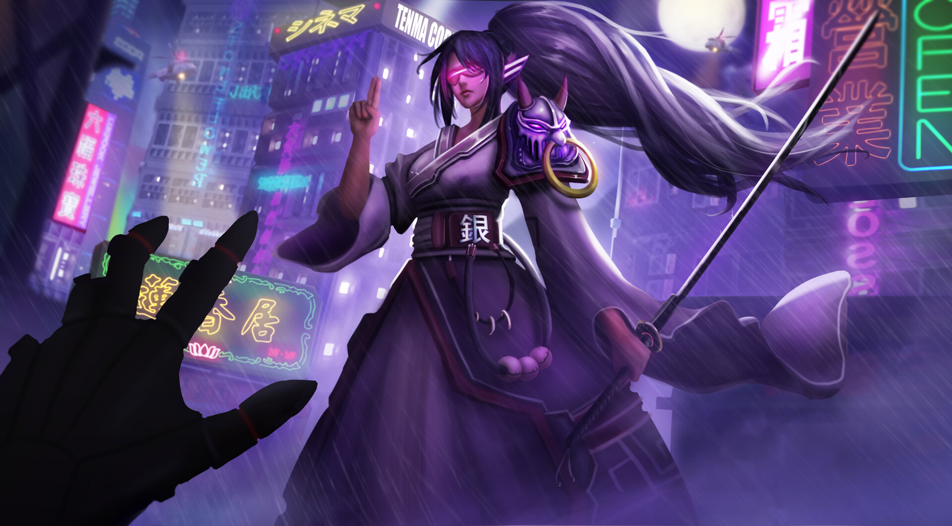 ArtStation - Gin - The Loyal Splash Art