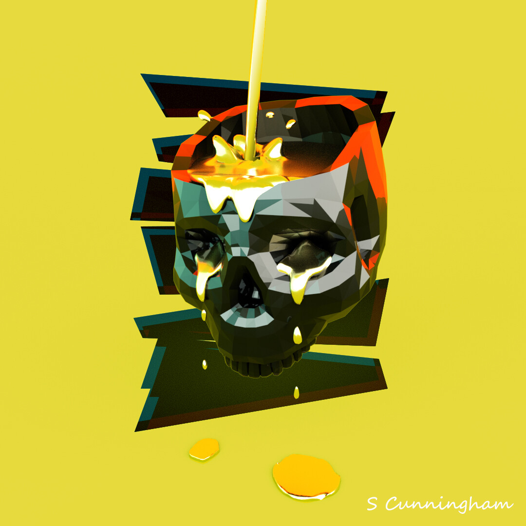 ArtStation - Skull Render