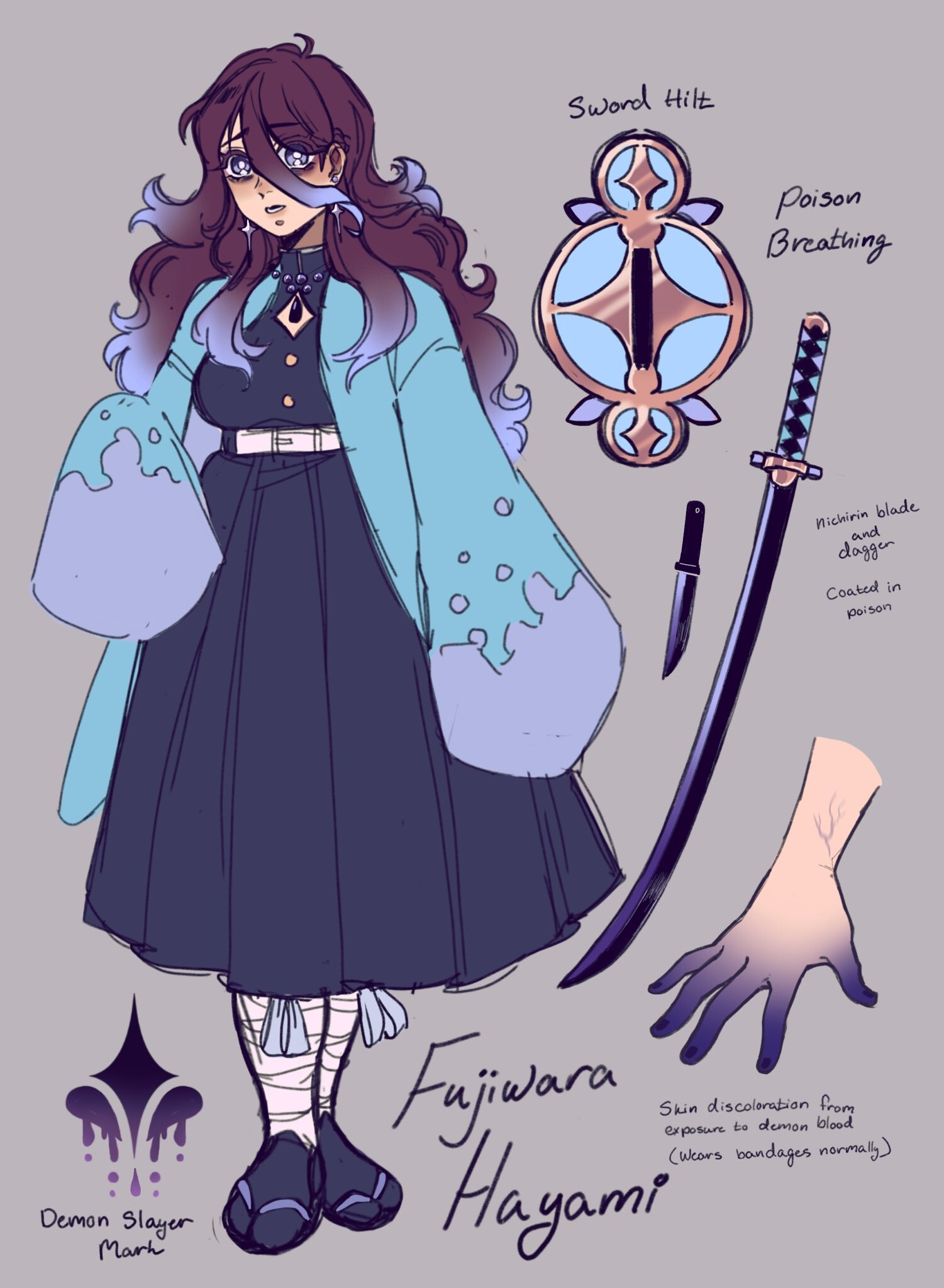 ArtStation - Demon Slayer OC Redesign 2021