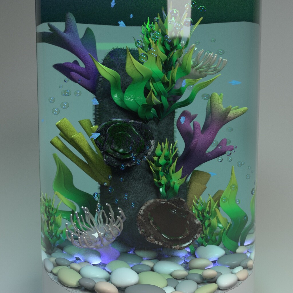 ArtStation - 3D Aquarium