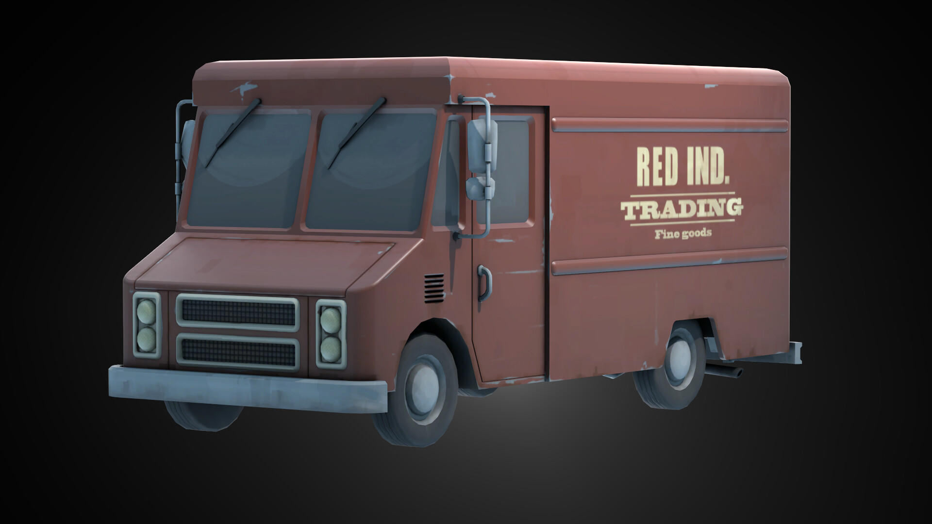 ArtStation - TF2 1973 Chevrolet p30 stepvan (72hr Jam)