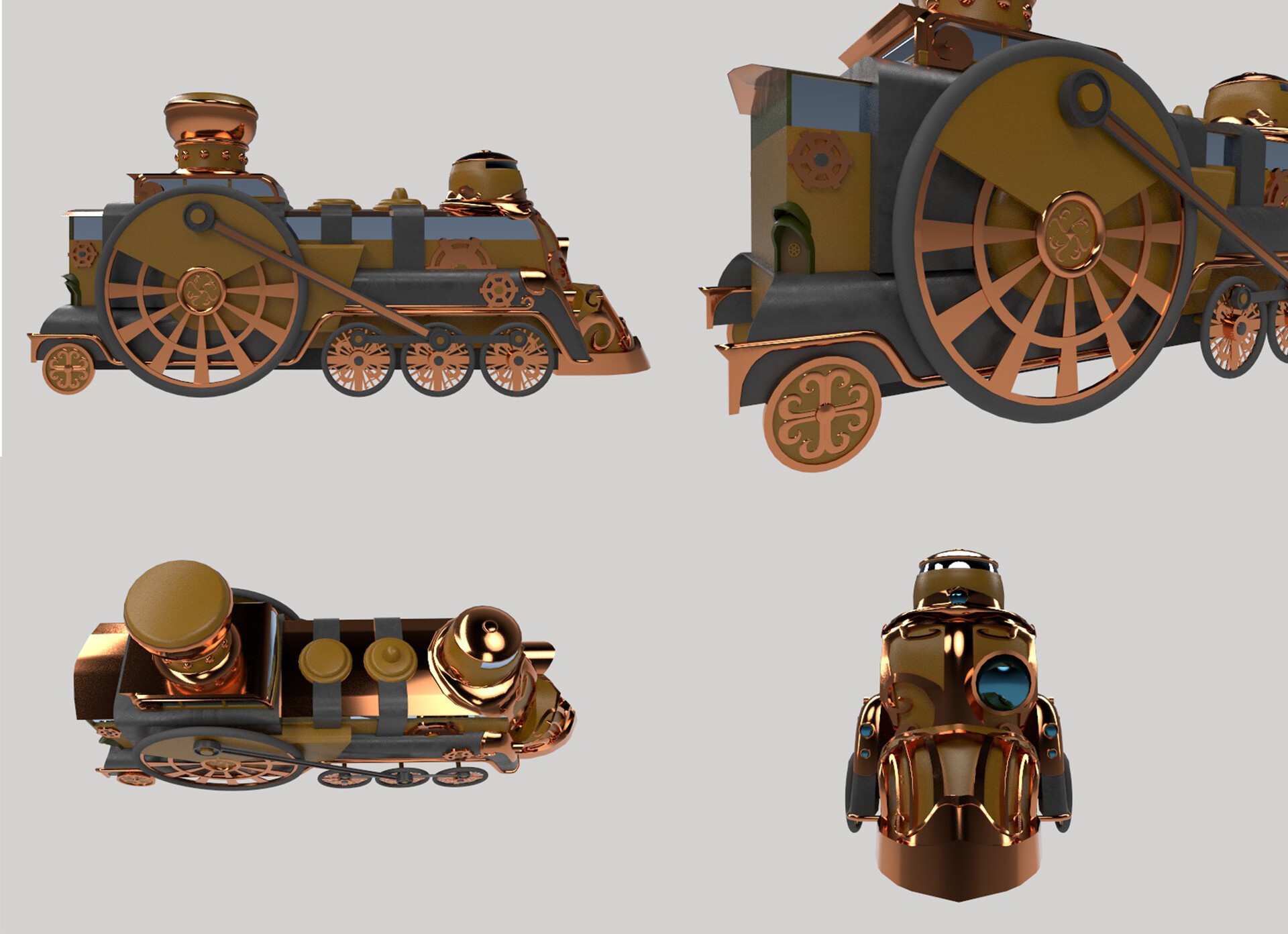 ArtStation - Fantasy Train