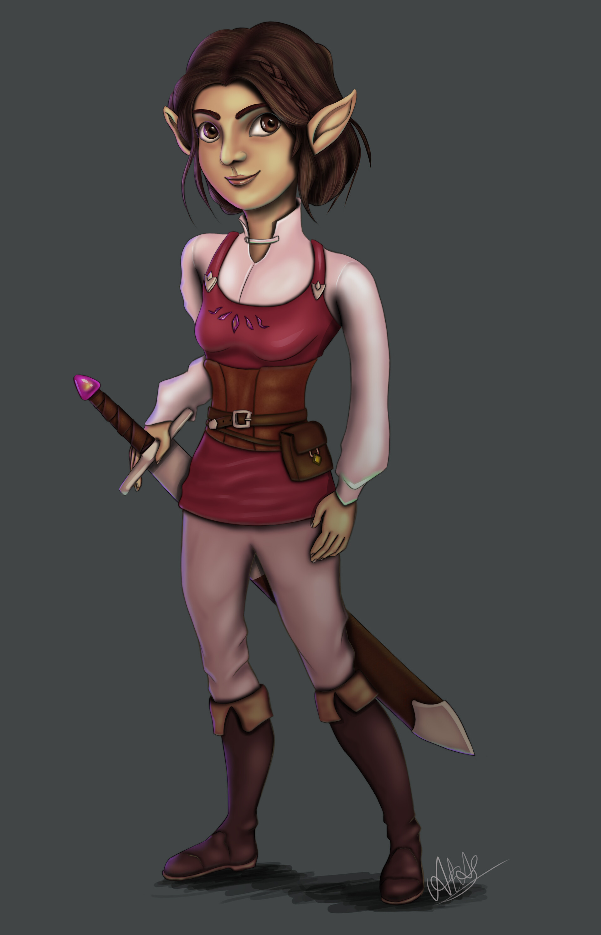 ArtStation - Cute_Fighter