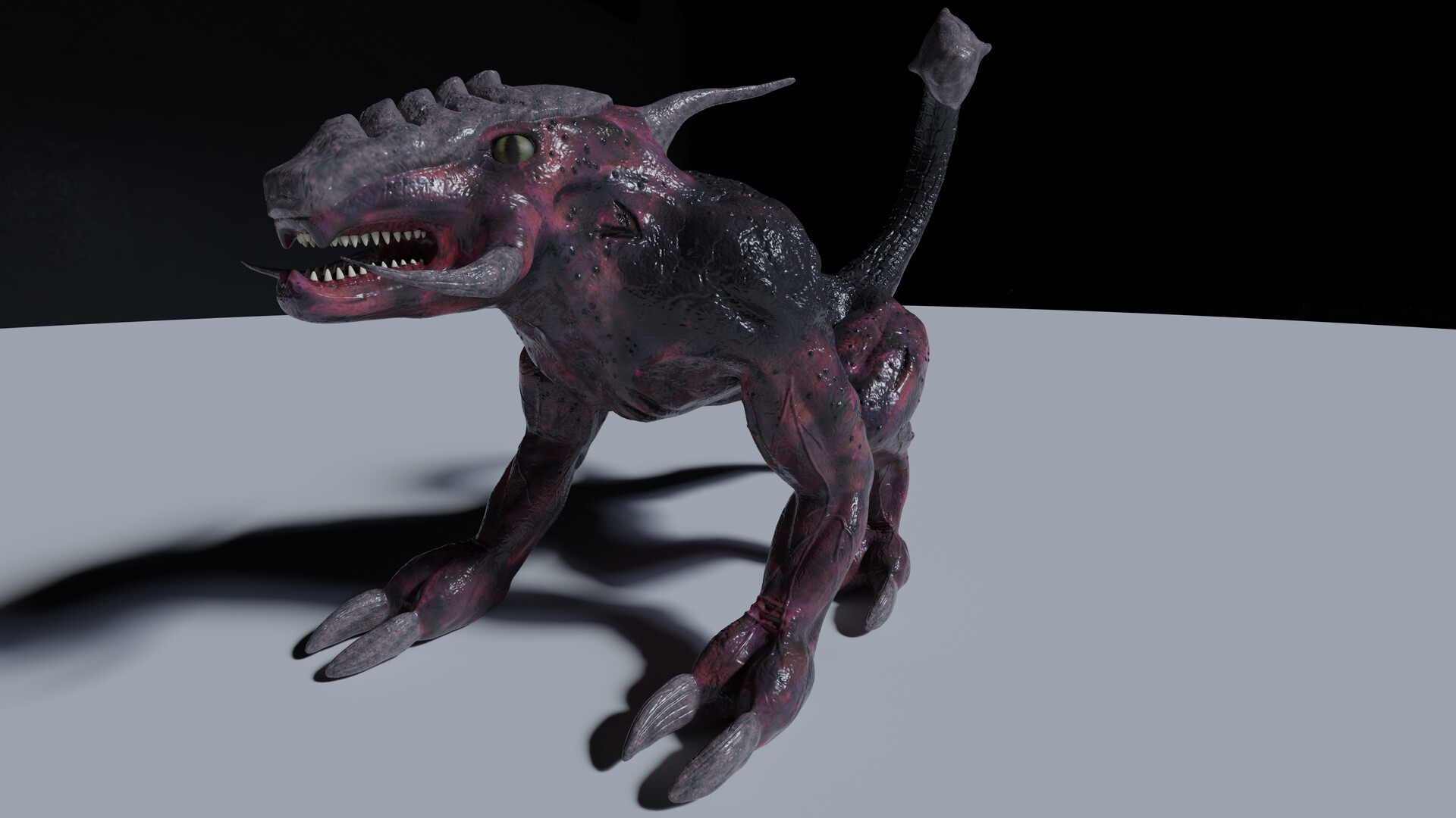 ArtStation - Beast sculpt rigged and textured