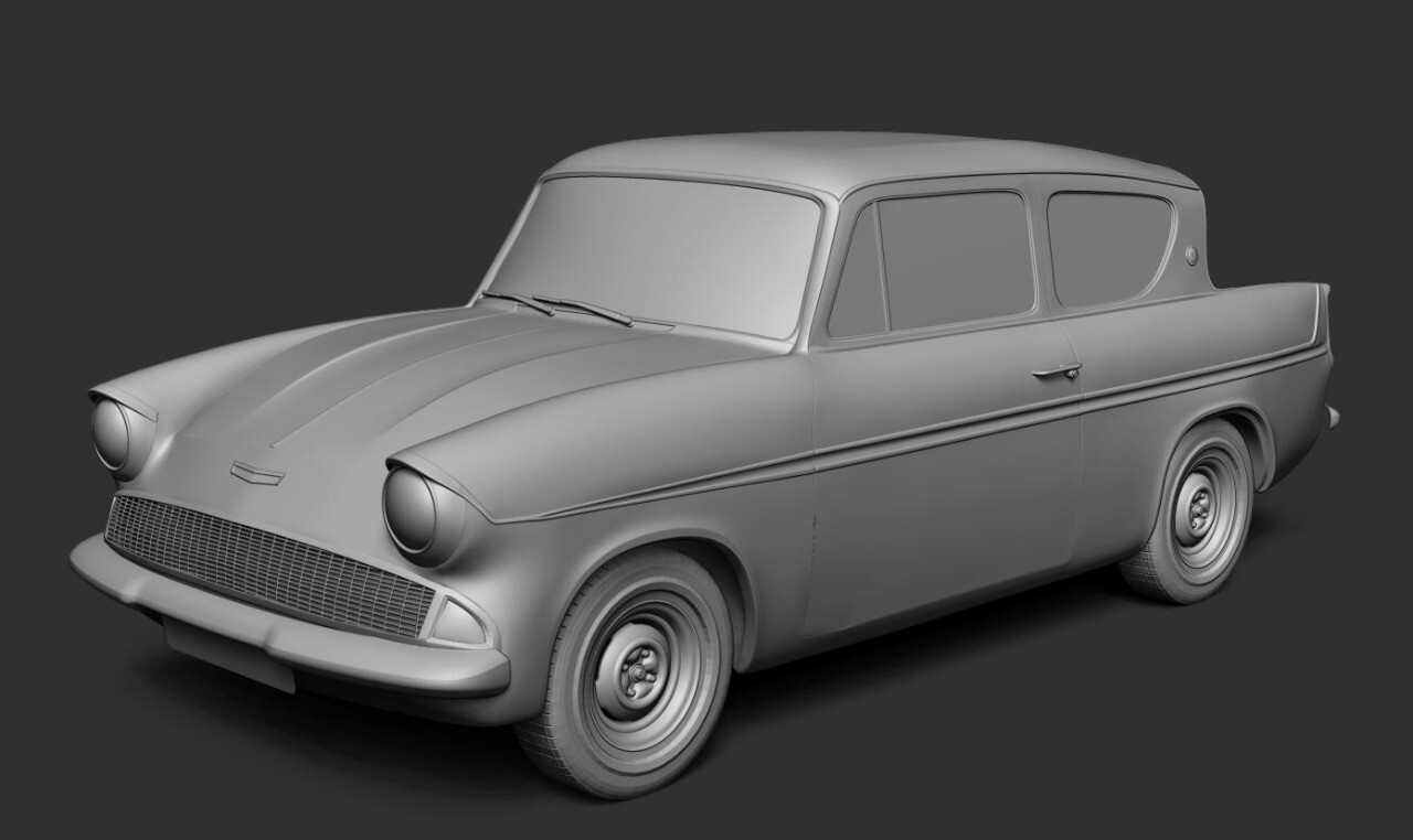 ArtStation - car 3D Model