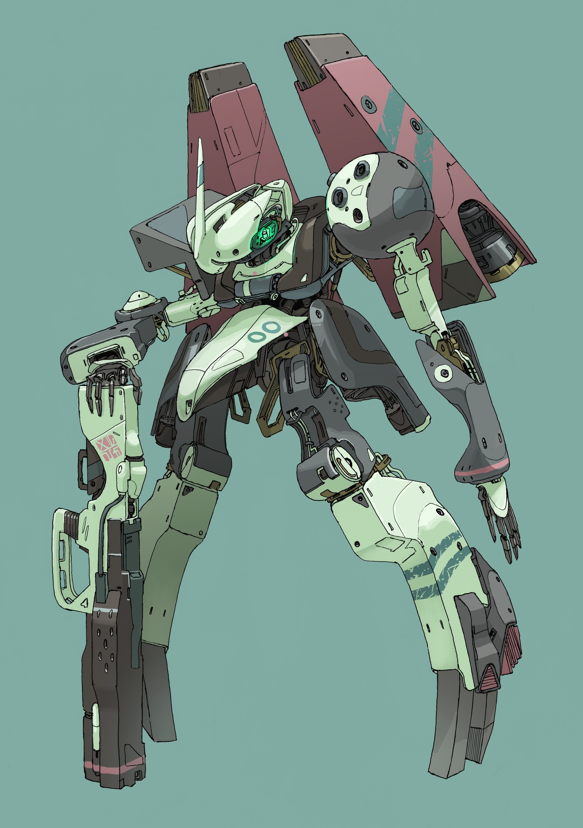 ArtStation - Original mecha pictures