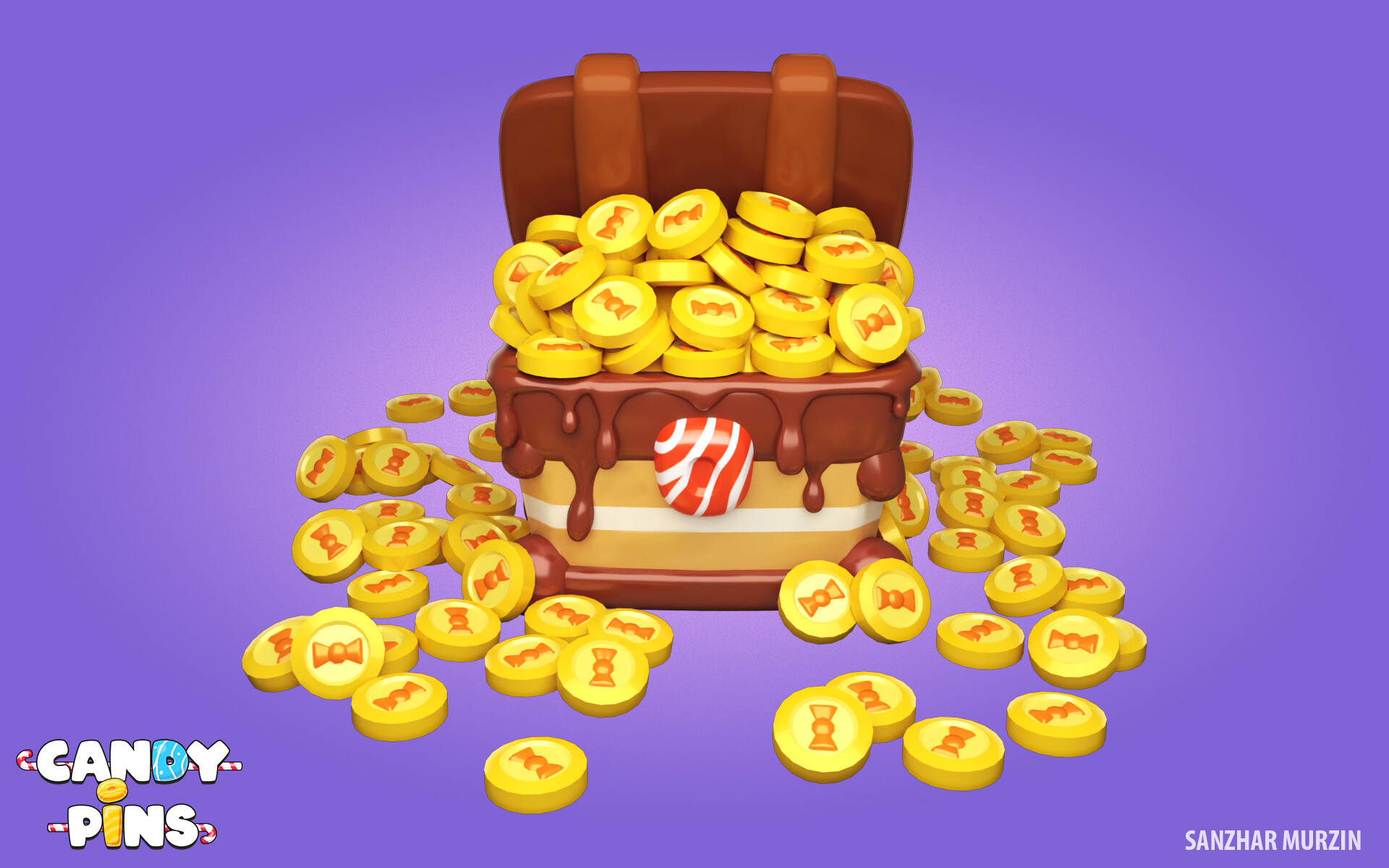 ArtStation - Candy Pins - Bonus Level