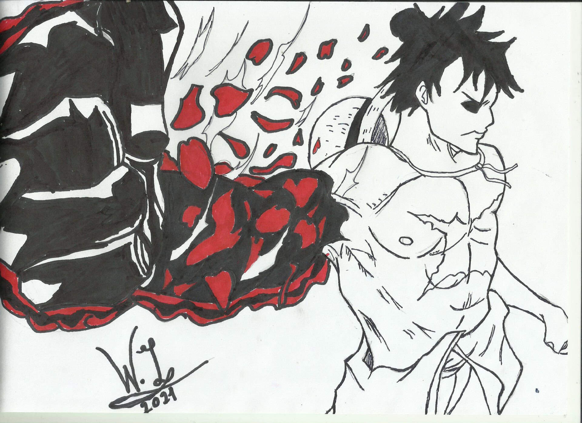 Luffy One Piece Haki
