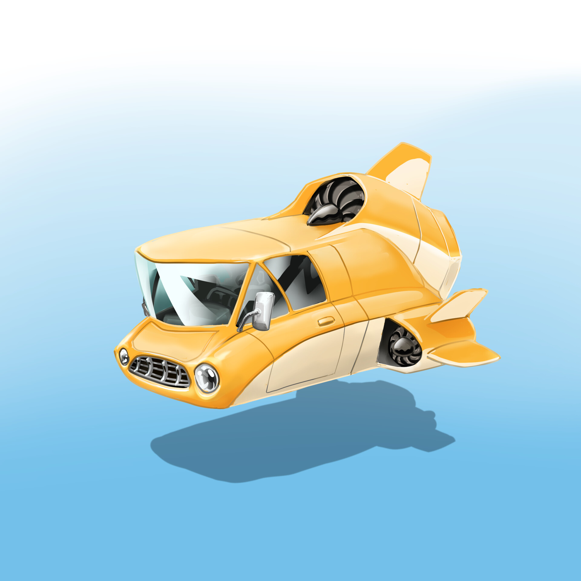 ArtStation - Flying Cars