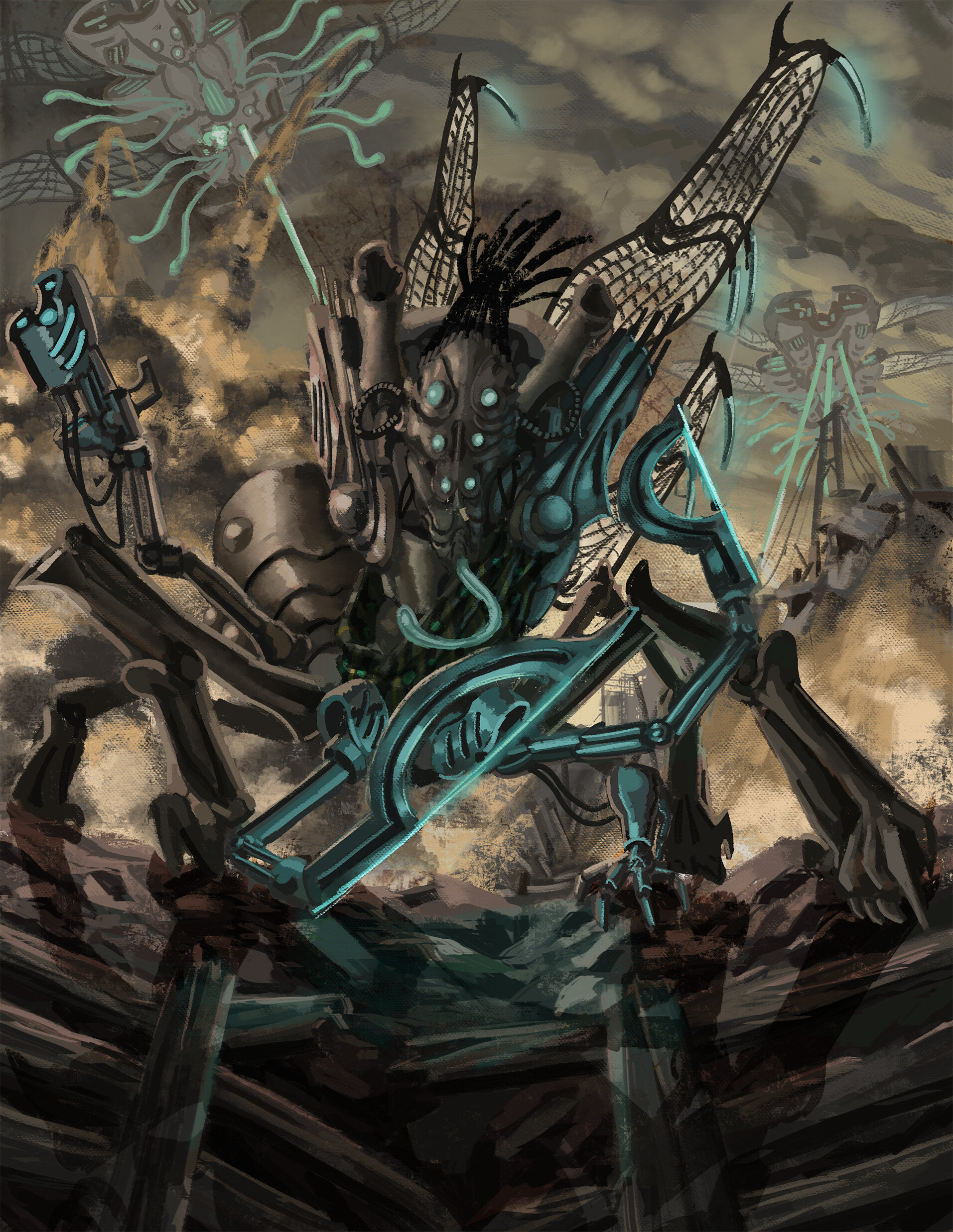 ArtStation - Attack of the Q'Ori!