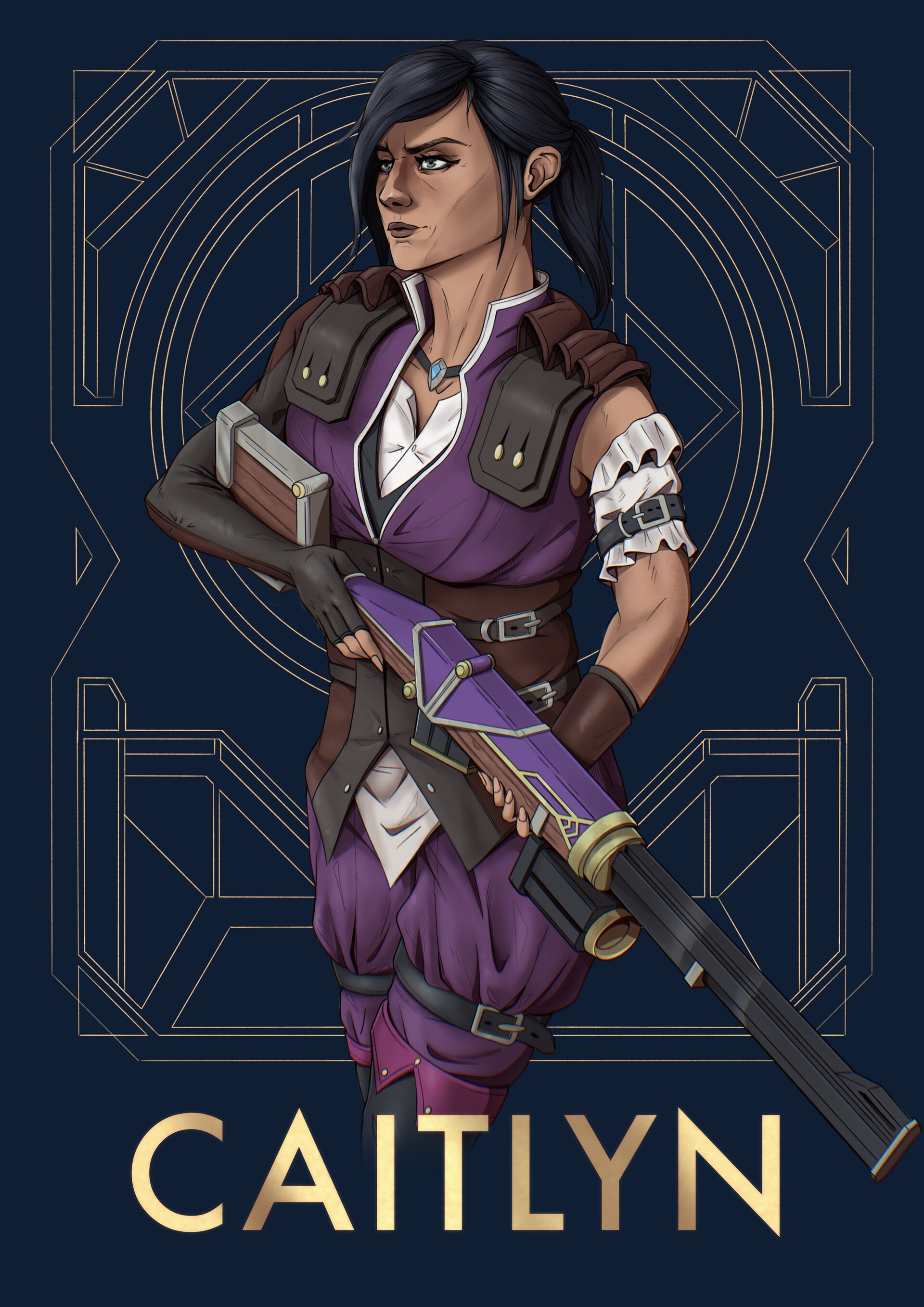 ArtStation - Caitlyn Fan Art