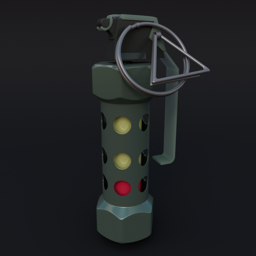 ArtStation - High Poly Flashbang