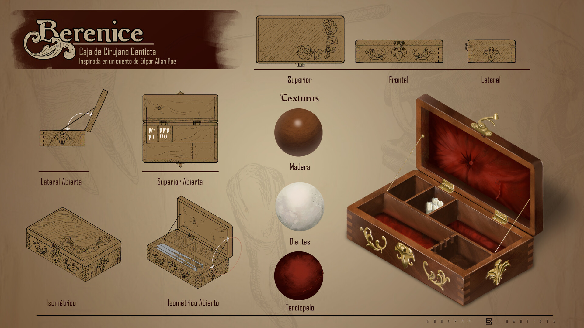 ArtStation - Berenice's Box - Allan Poe