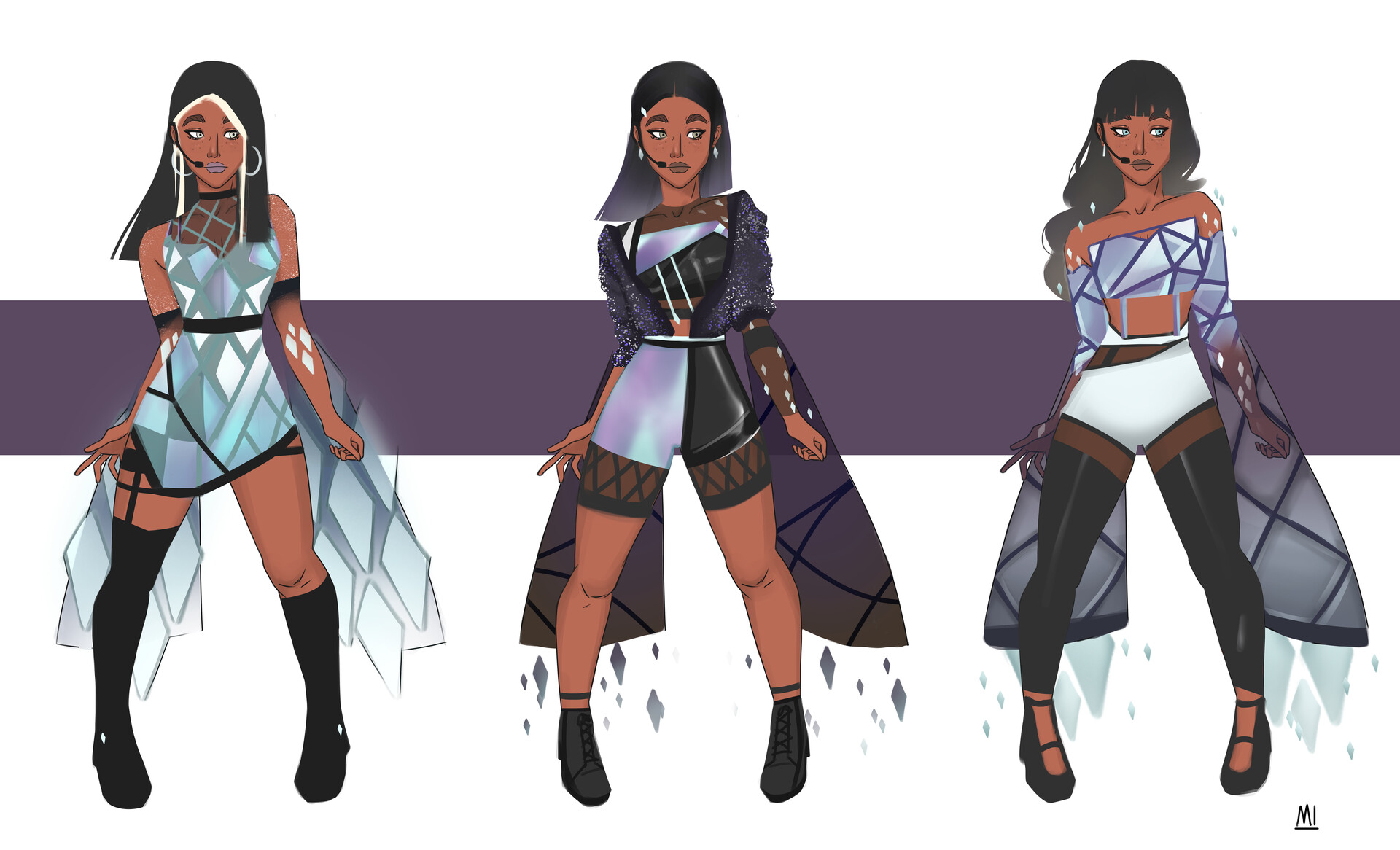 ArtStation - Taliyah K/DA - Fan skin