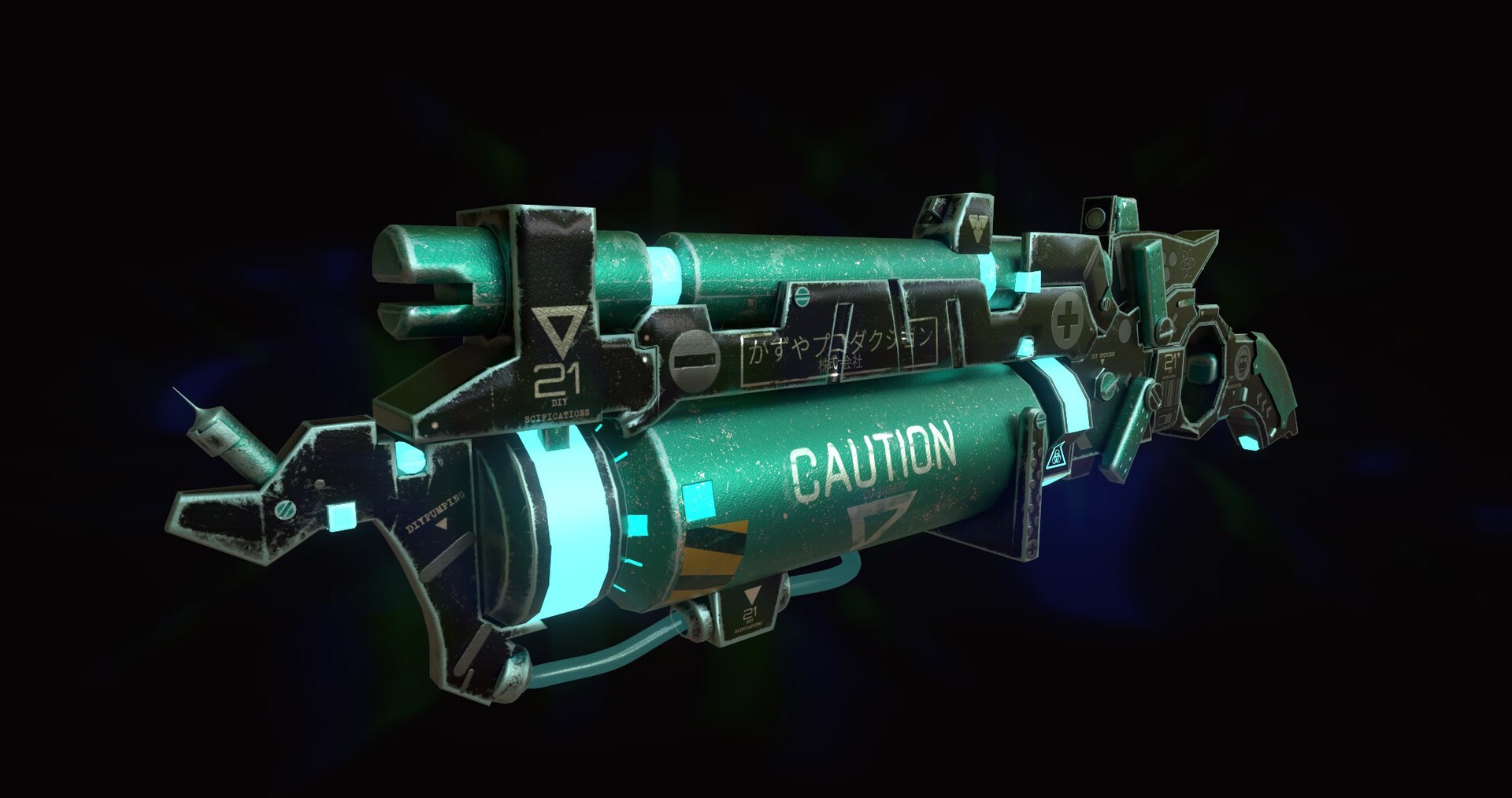 ArtStation - Sci-fi Plasma Gun