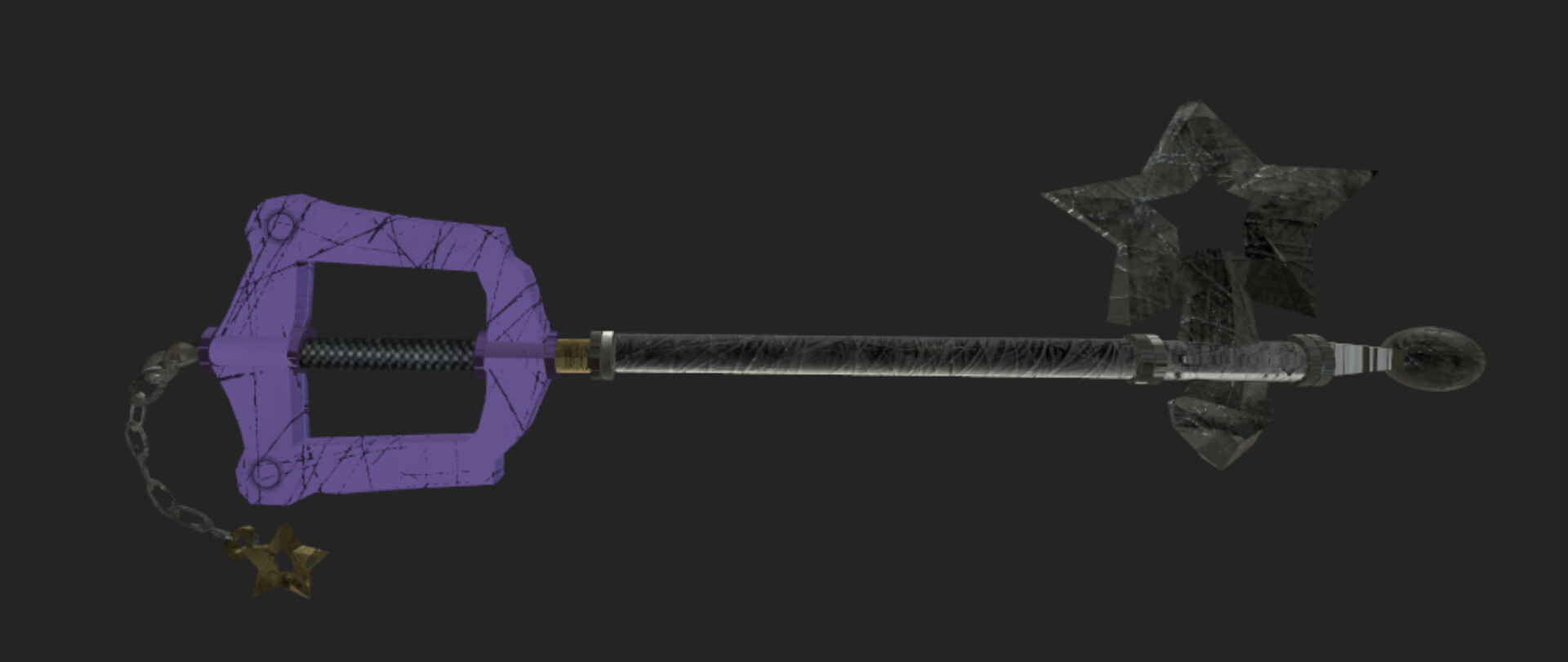 Starlight Keyblade (Kingdom Hearts Prop Render) by Omar Khan — ProUser.Me