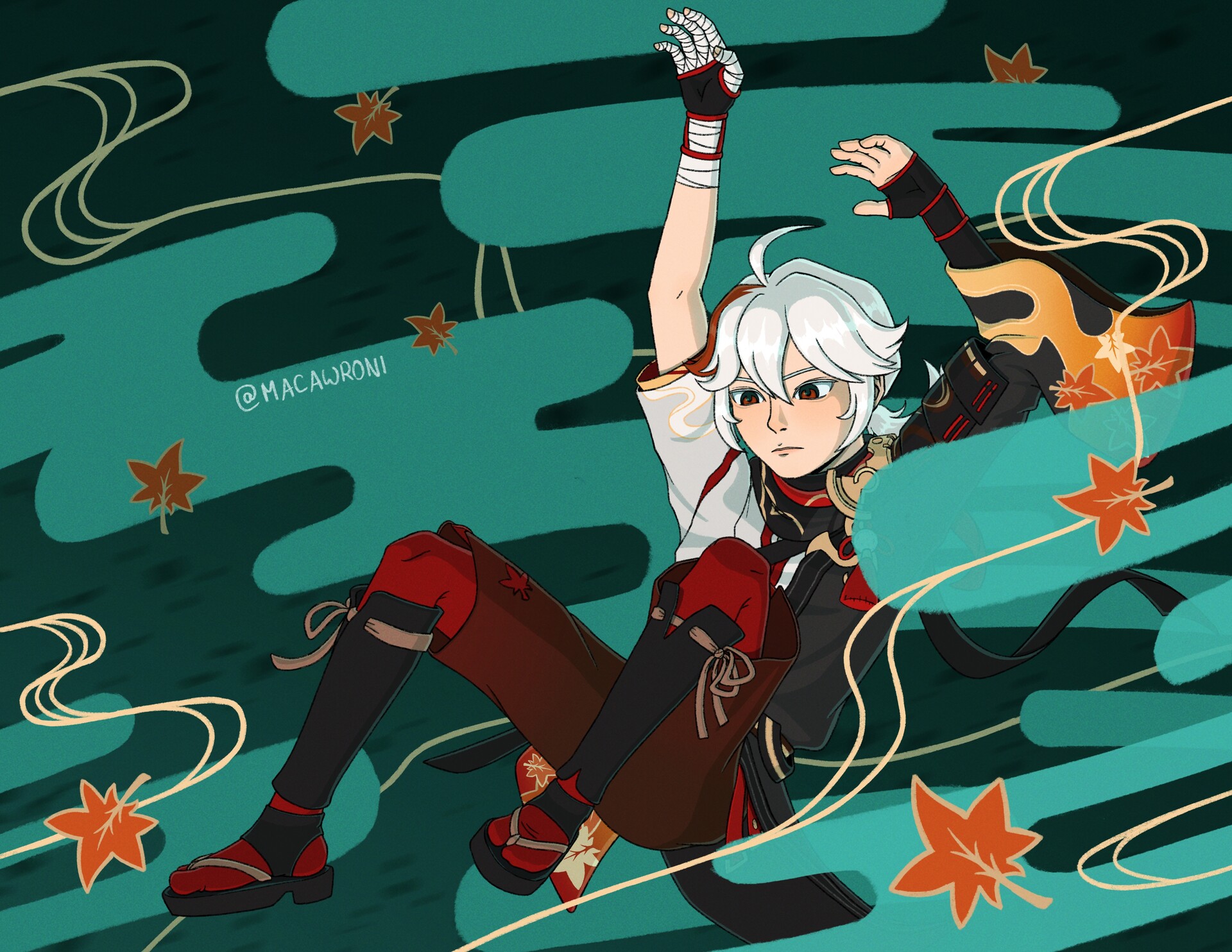 ArtStation - Kaedehara Kazuha