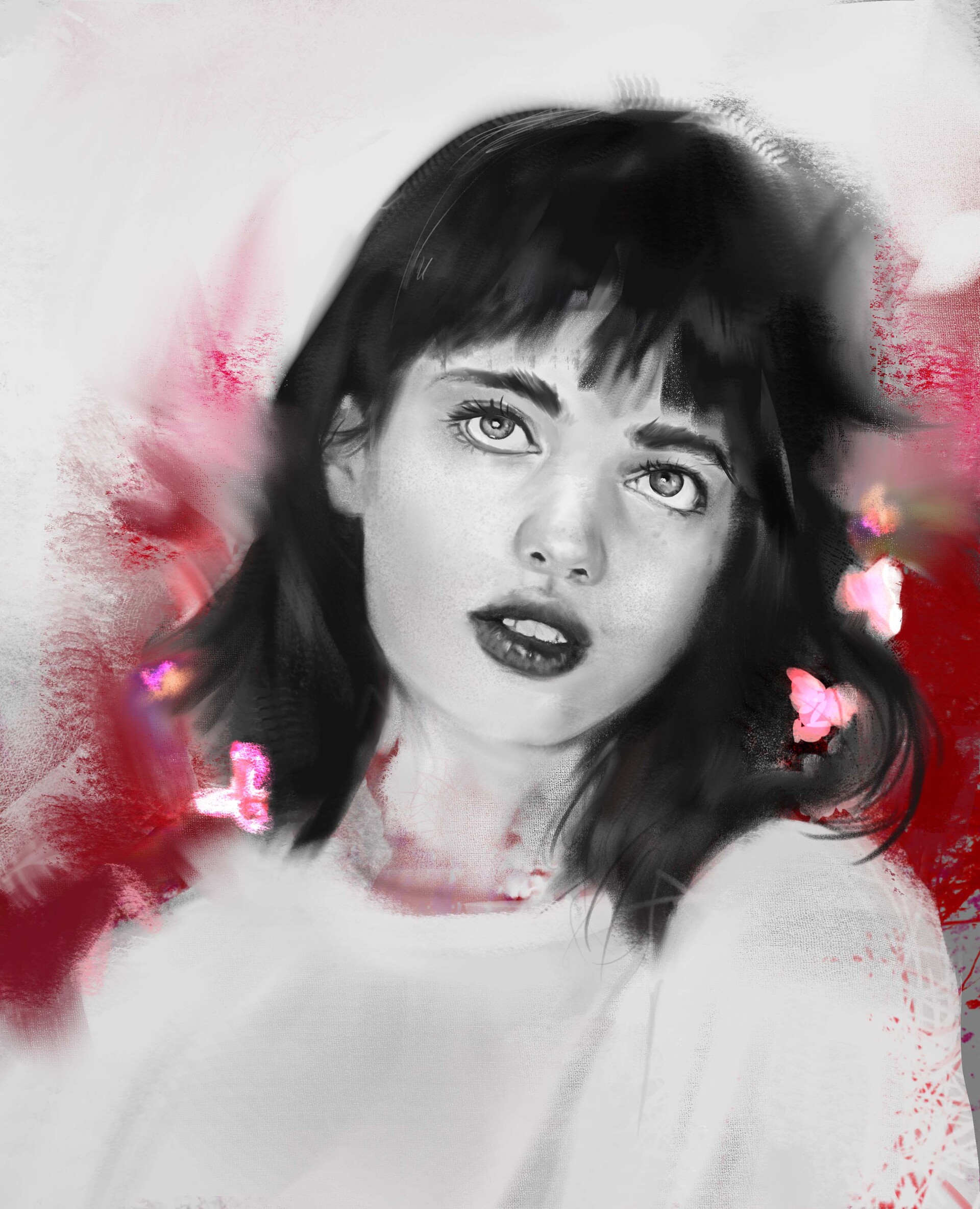 ArtStation - smudgy red