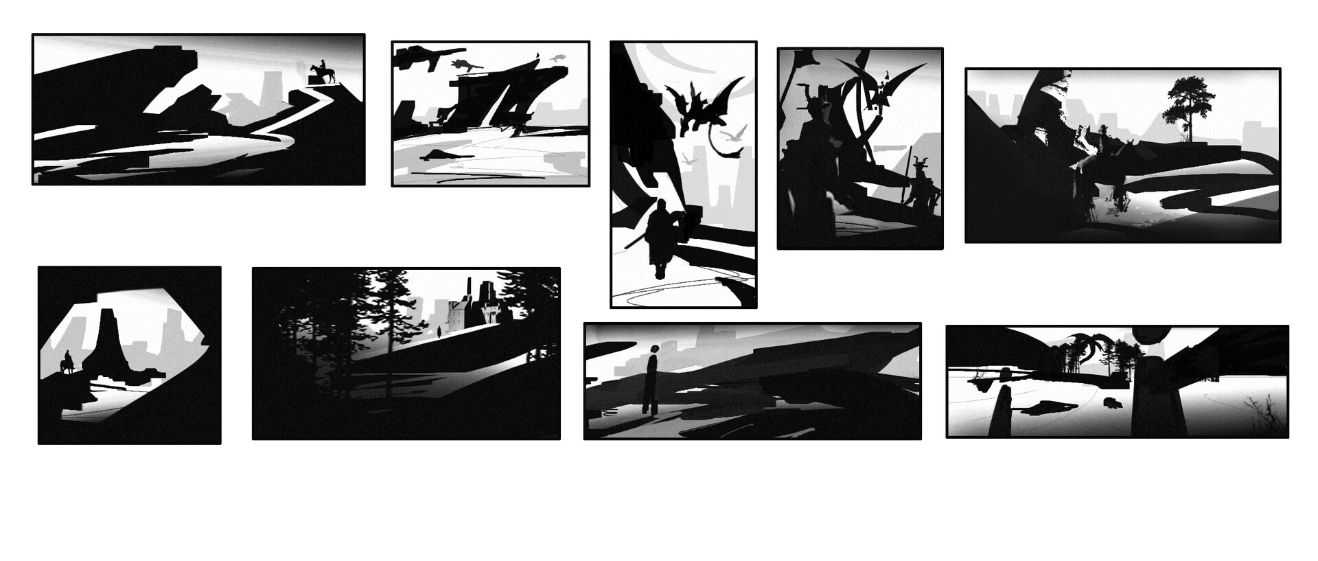 ArtStation - comp studies