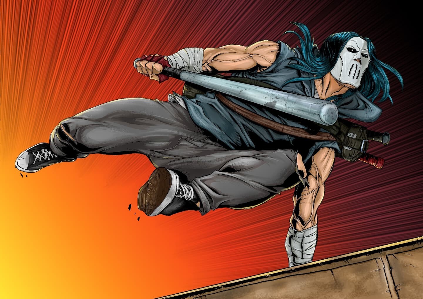 ArtStation - Casey Jones: Live Wire