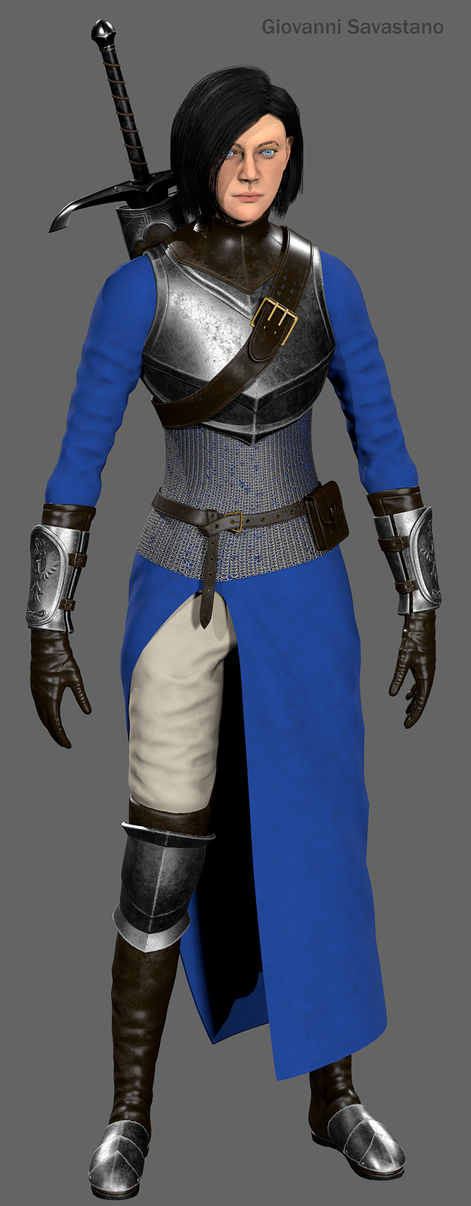 ArtStation - Elizabeth (Realtime Character) WIP