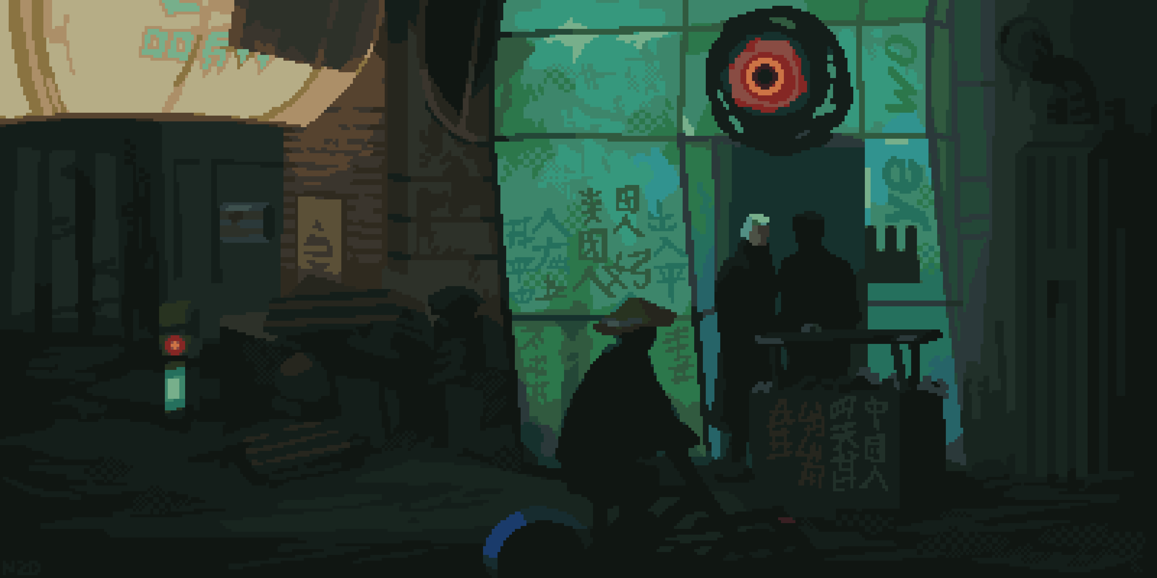Norma2D - Blade Runner - Pixel Art Film Studies