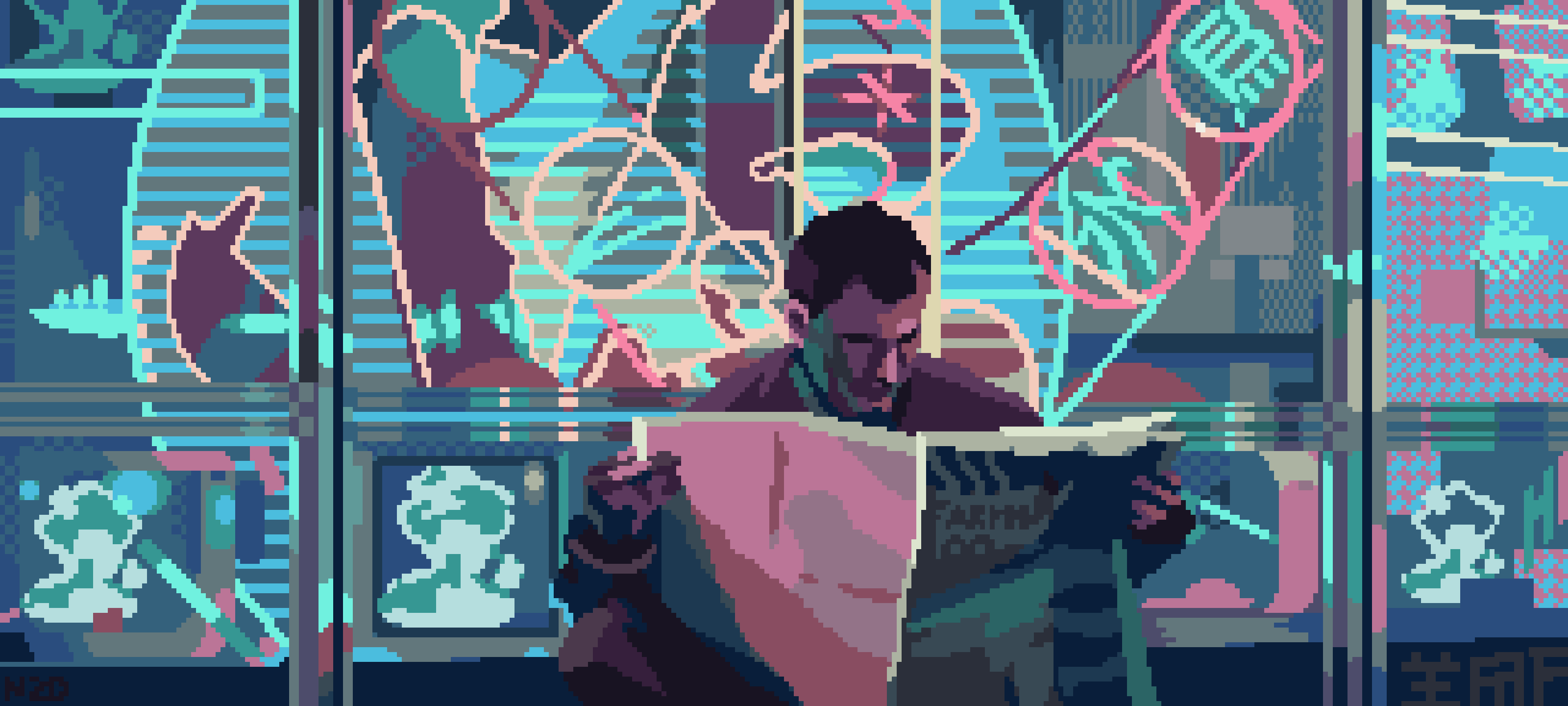 Norma2D - Blade Runner - Pixel Art Film Studies