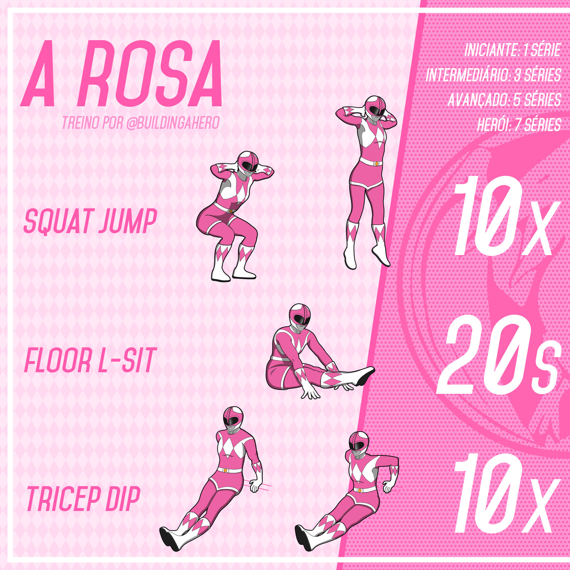 ArtStation - Pink Ranger Workout