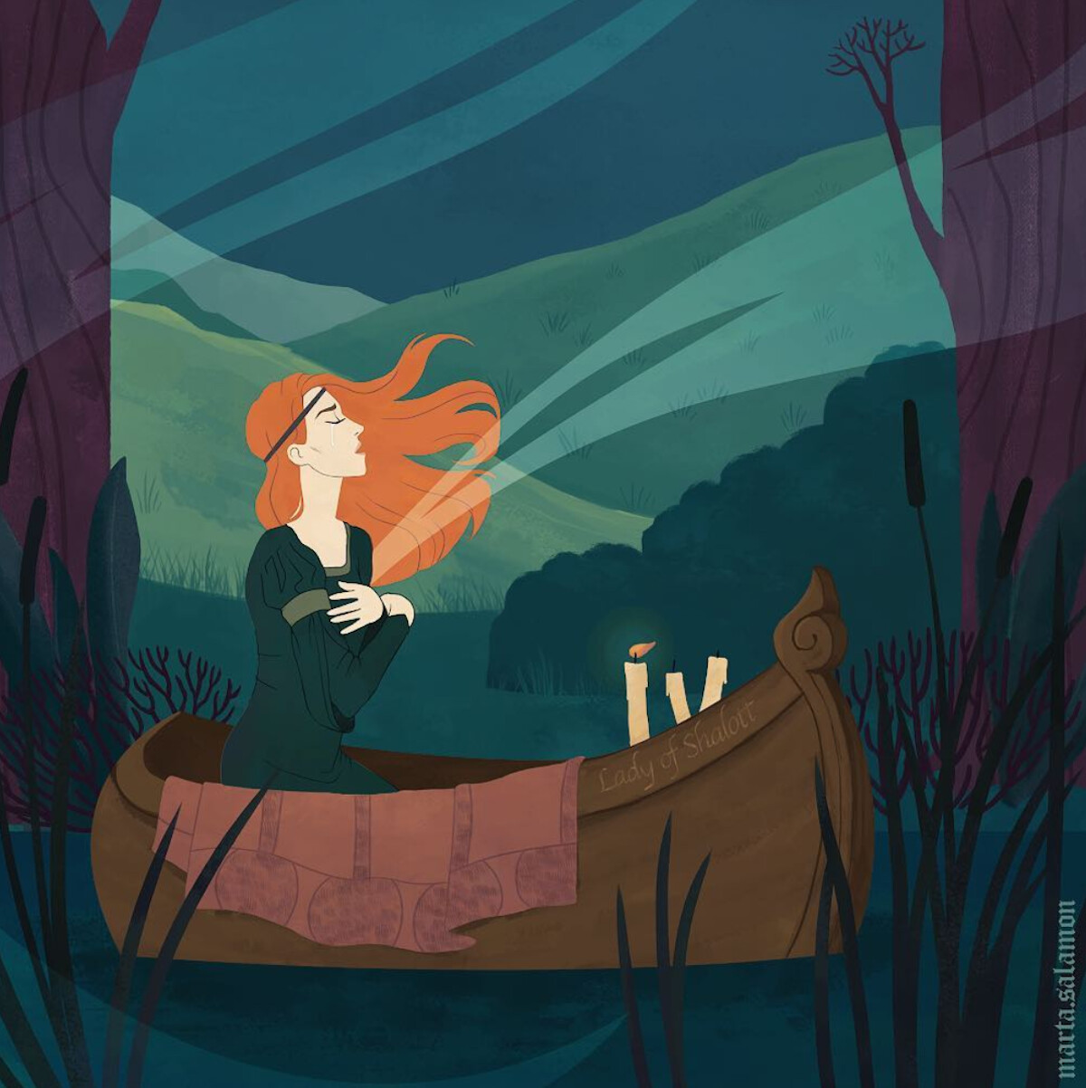 ArtStation - The Lady of Shalott
