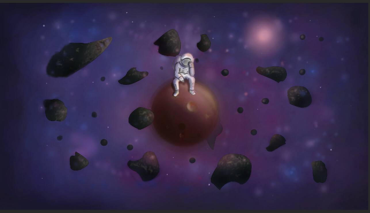 ArtStation - Space Scene